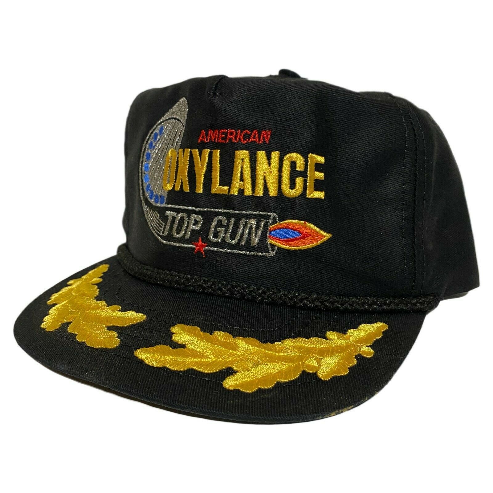 Vintage 90s OXYLANCE Steel Cutting Torch Top Gun Trucker Hat Rare | Grailed