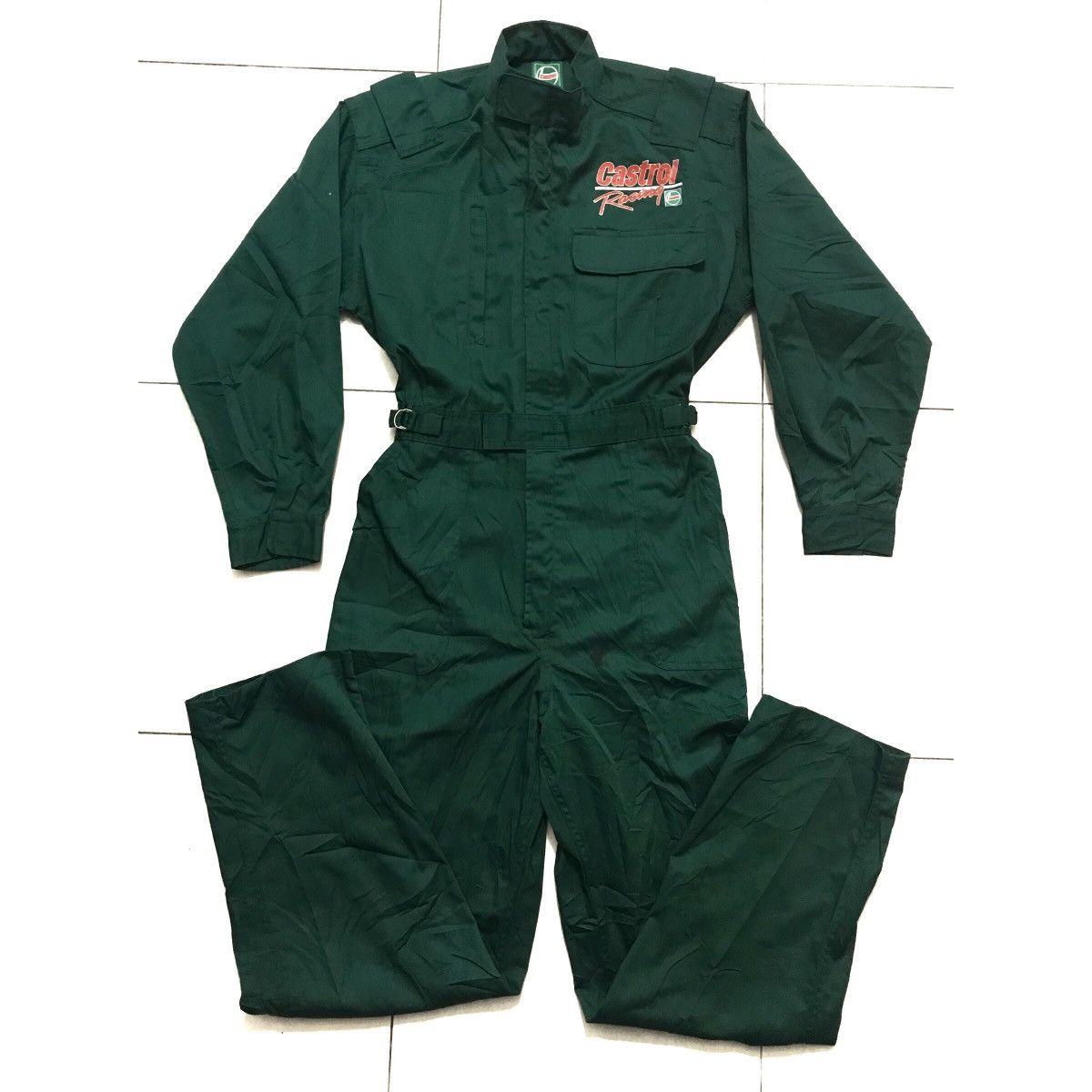 Vintage VINTAGE CASTROL RACING 80's 90's WORKWEAR COVERALL VERY RARE ...