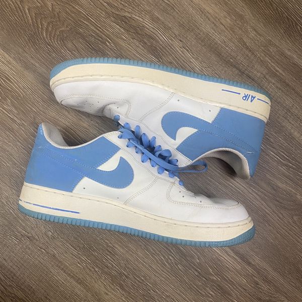 Nike VINTAGE RARE Air Force 1 White | University Blue | Grailed