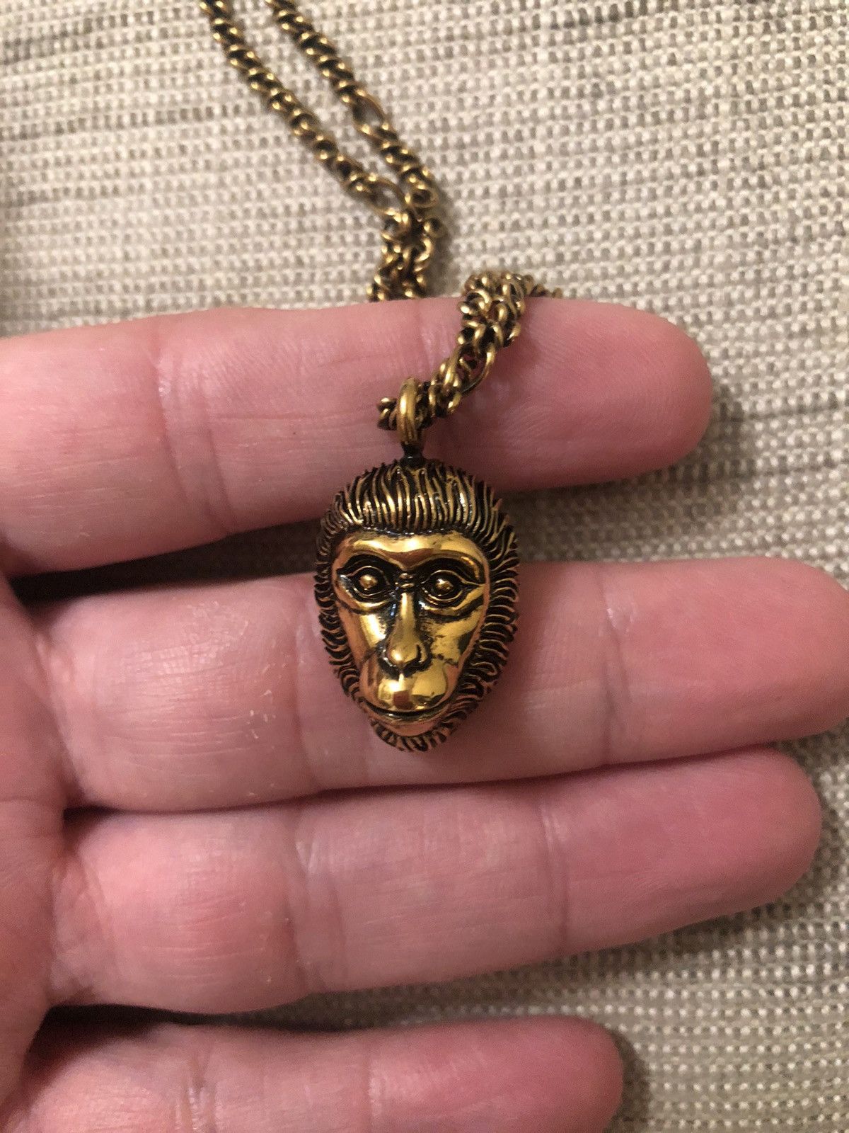 Gucci 🐒 monkey gUCCI necklace | Grailed