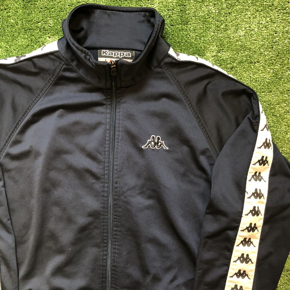 Kappa × Vintage Vintage 90's Kappa Side Taped Jacket | Grailed