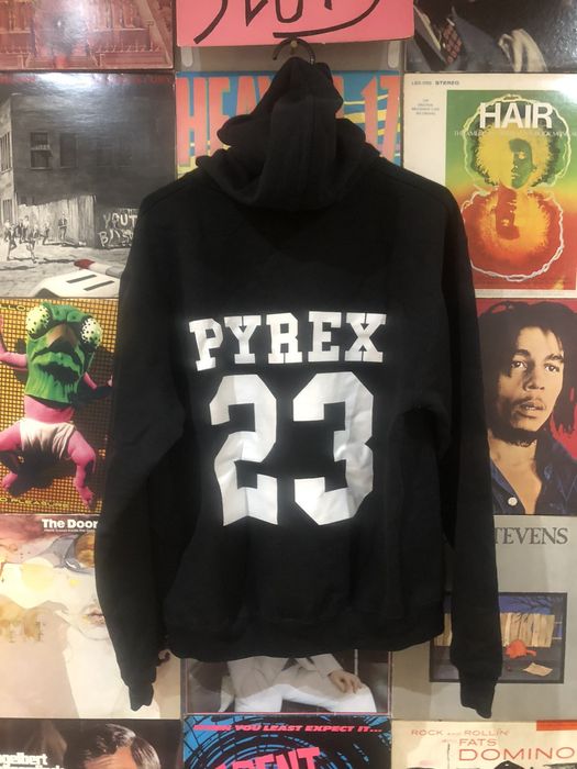 Pyrex Vision Pyrex 23 OG Black Hoodie | Grailed