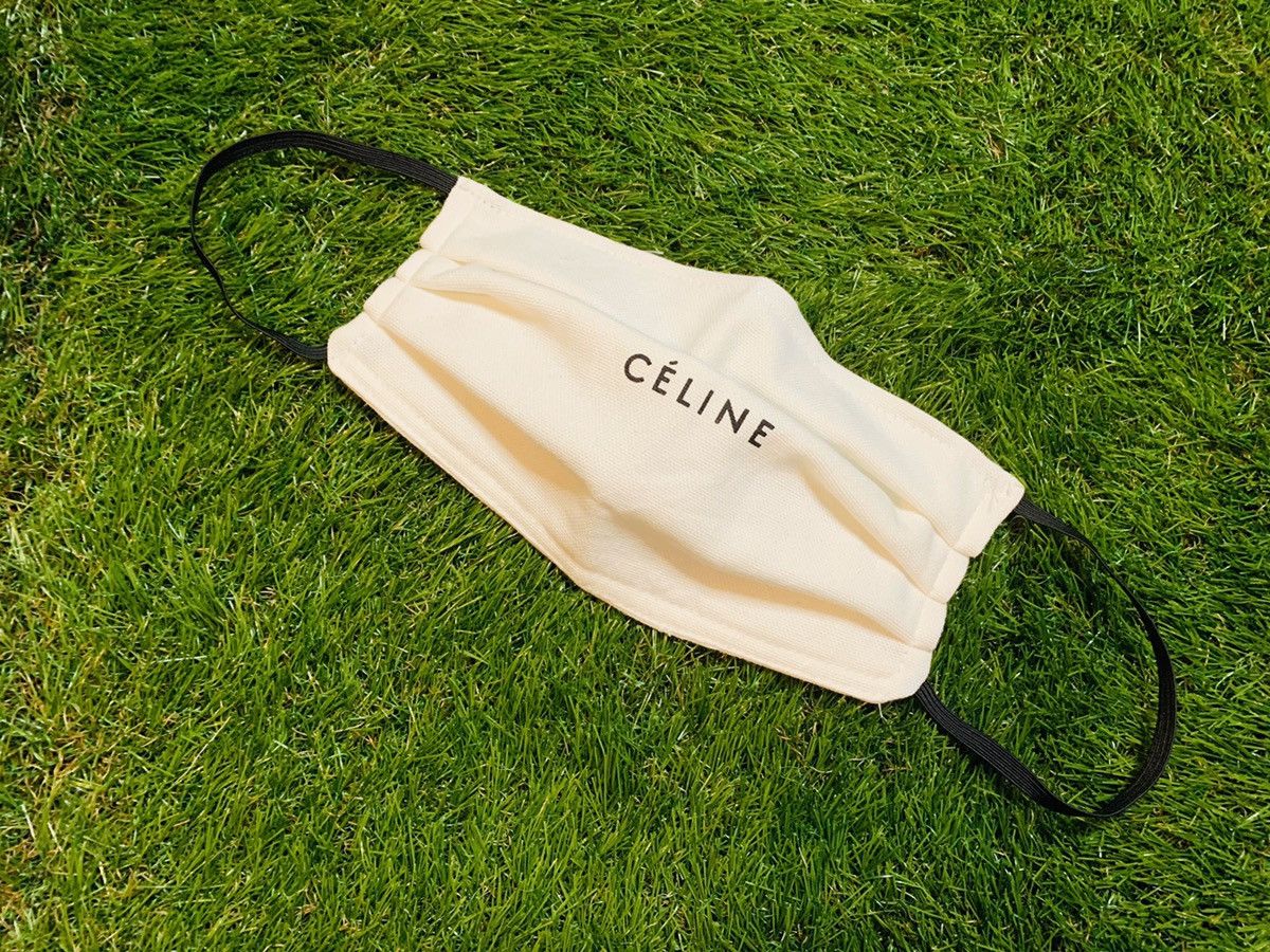 Celine Upcyled designer face mask | Grailed