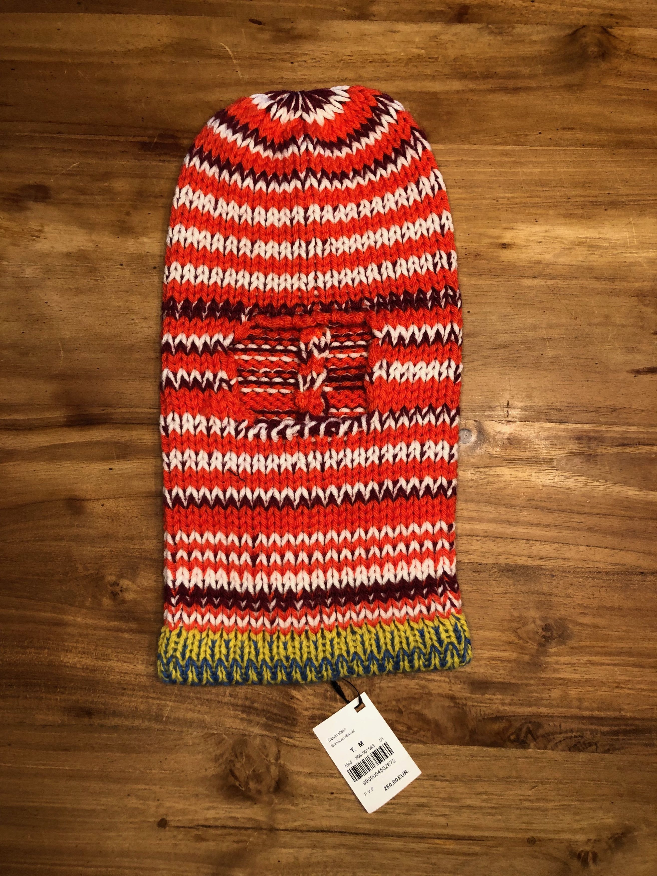 Calvin Klein 205W39NYC × Raf Simons Knit Balaclava Ski Mask Raf Simons ...