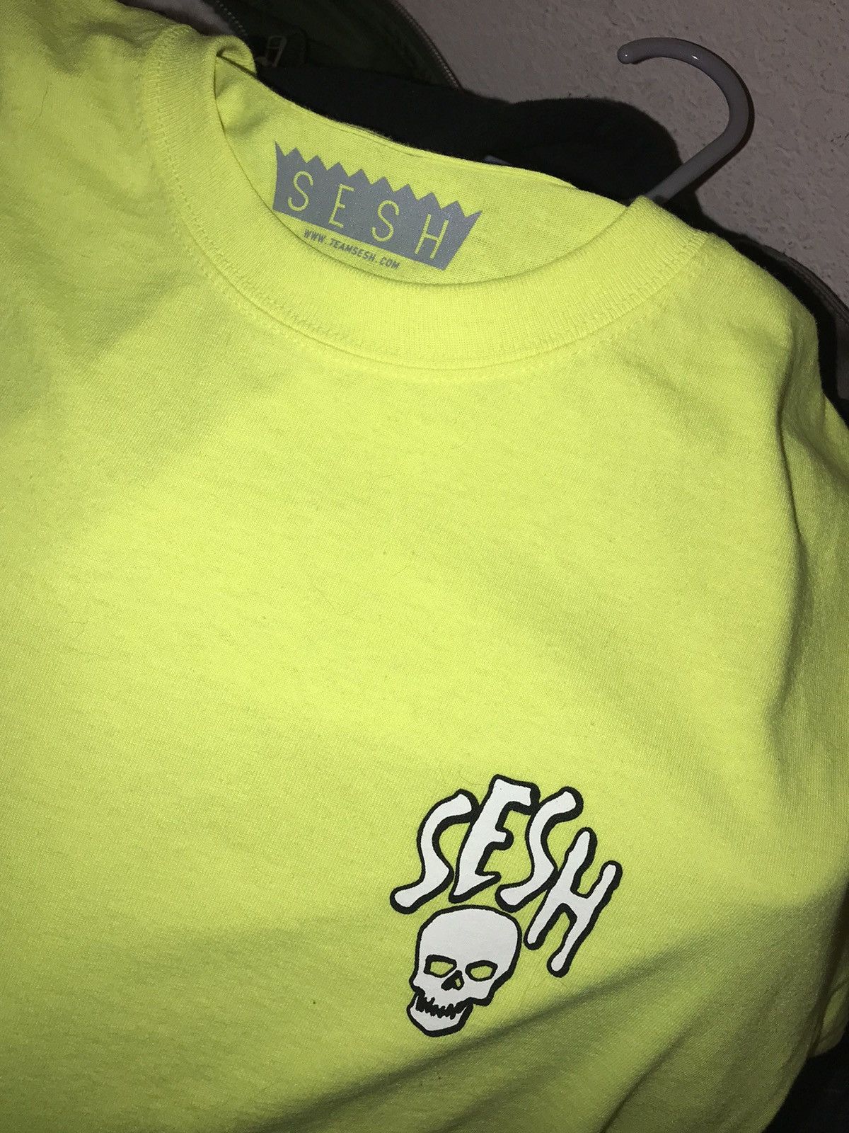 Sesh Sesh skull T | Grailed