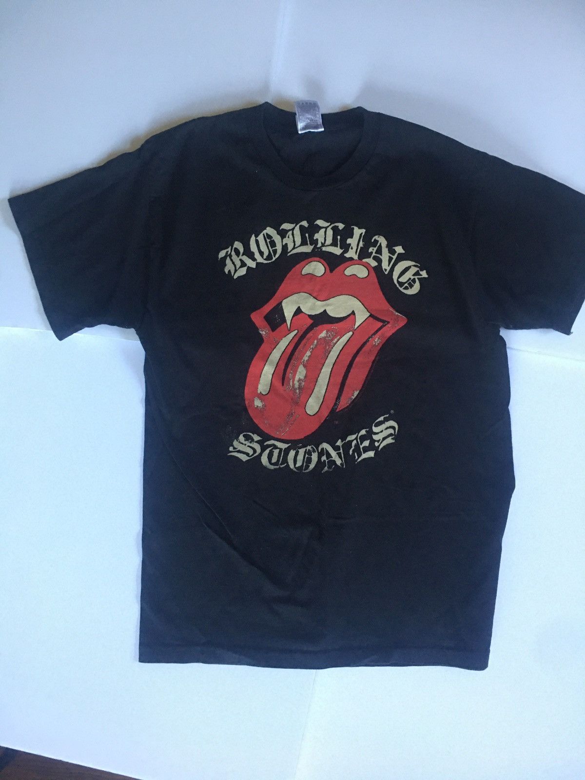 Band Tees × The Rolling Stones × Vintage The Rolling Stones Lips Fangs ...