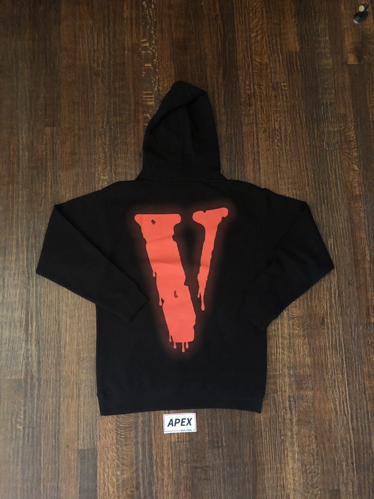 Vlone Nav x Vlone Bad Habits Drip Hoodie Black | Grailed