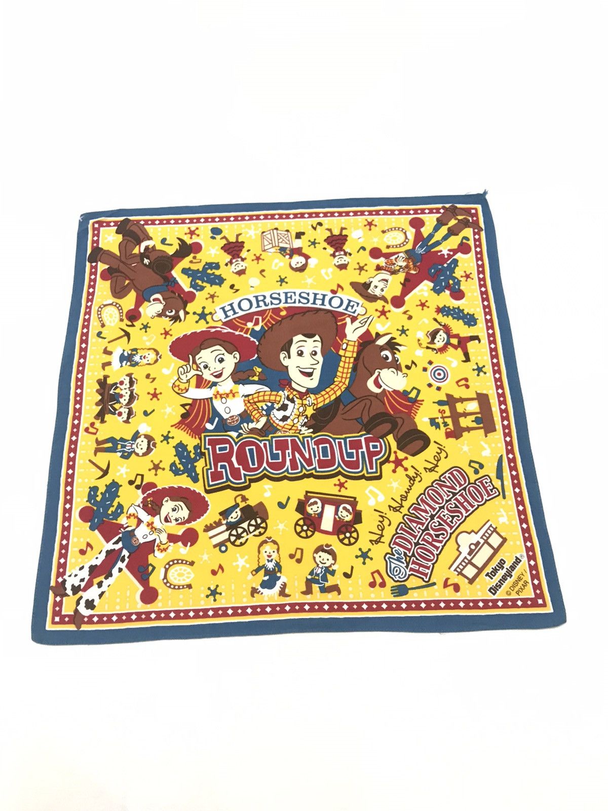 Disney VINTAGE TOY STORY WOODY COWBOY HANDKERCHIEF | Grailed