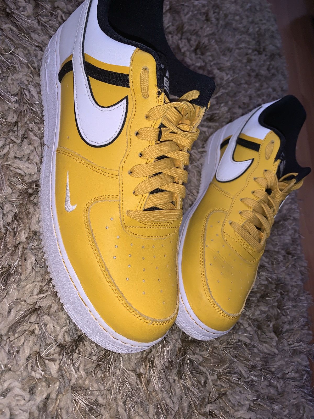 Nike Nike Air Force 1 Low 07 LV8 Dark Sulfur | Grailed