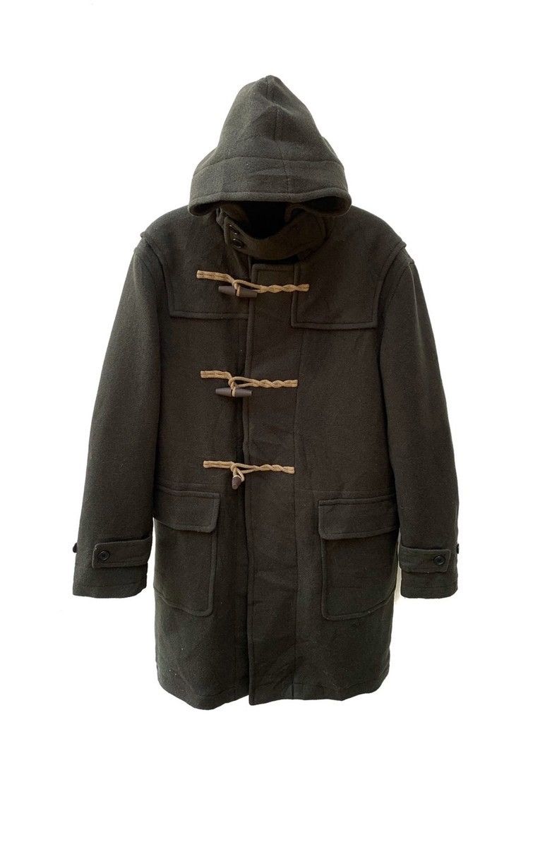 Uniqlo 🔥Uniqlo Olive Green Duffer Coat | Grailed