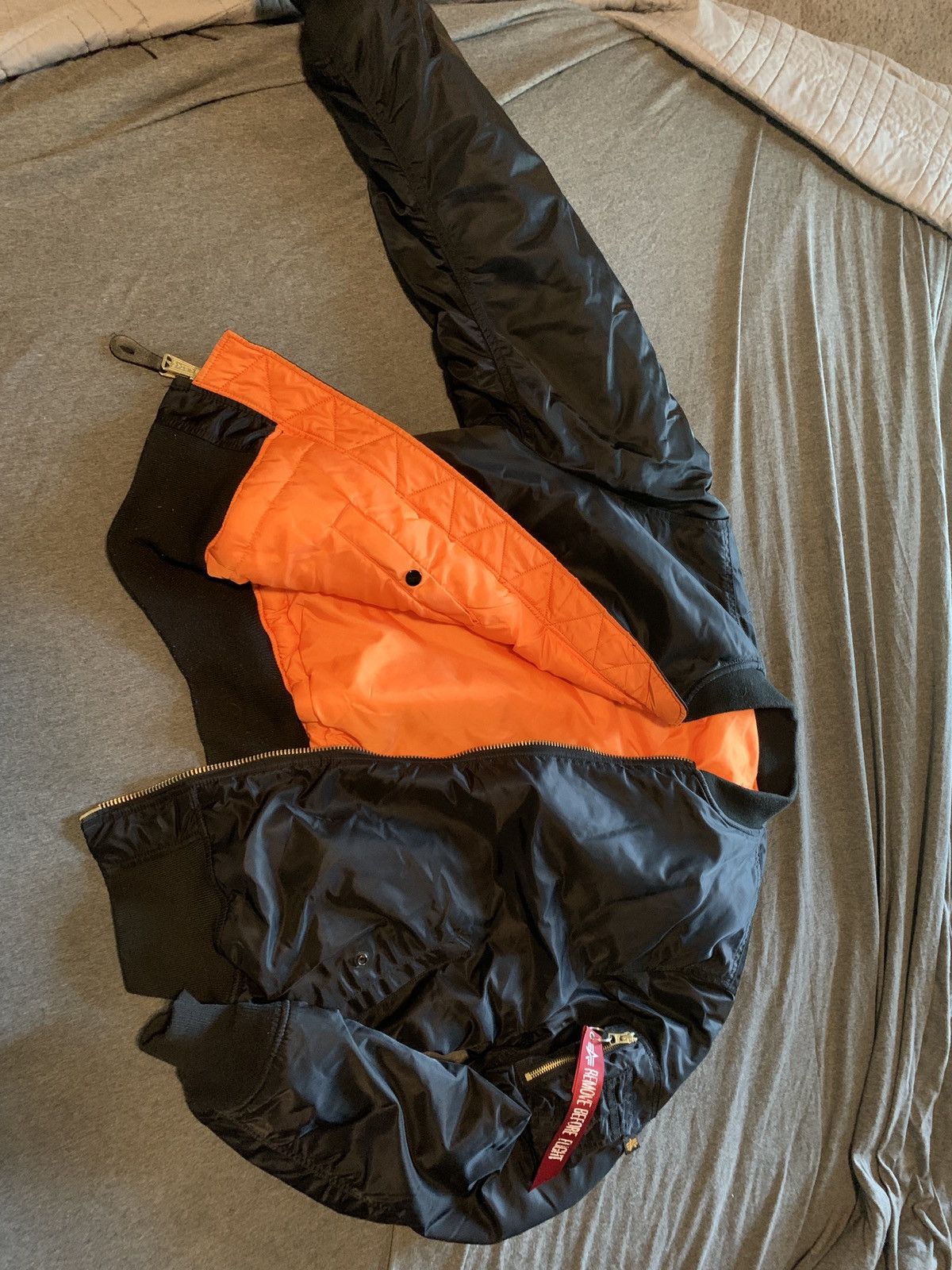 Alpha Industries Alpha M1-A Reversible Bomber Jacket | Grailed