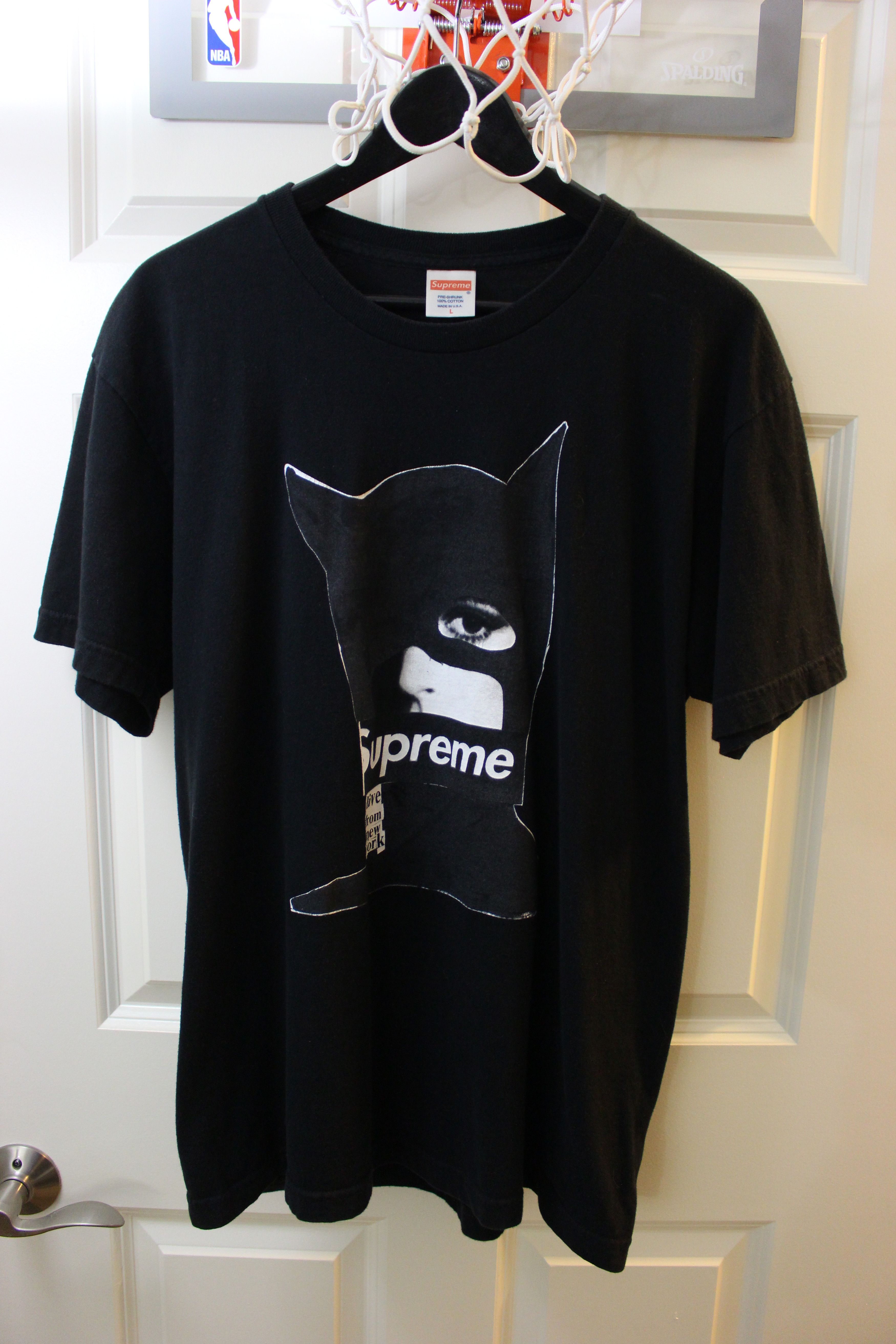 Supreme Supreme SS13 Catwoman Box Logo Tee Black | Grailed