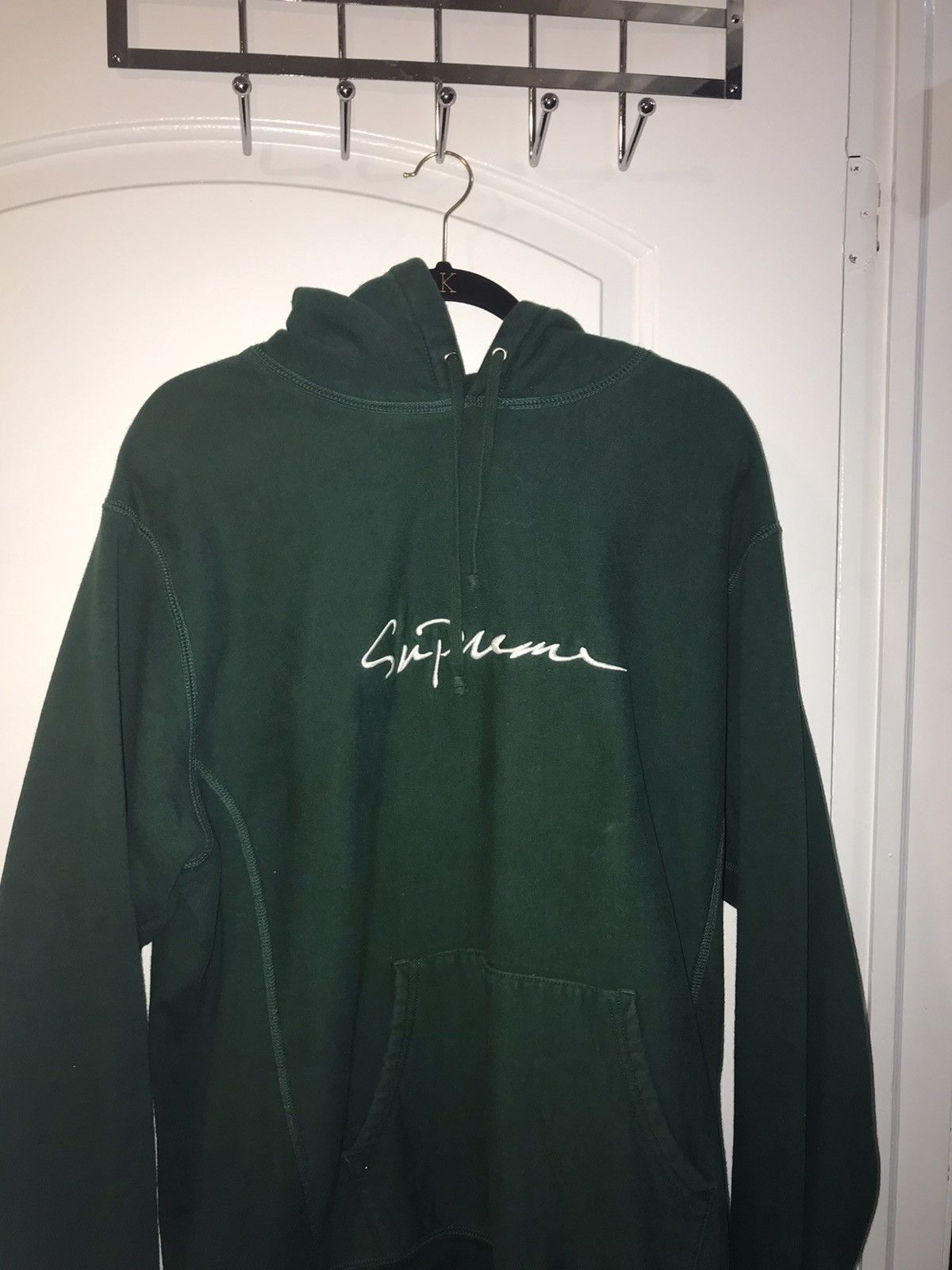 Supreme Classic Script Hoodie | Grailed