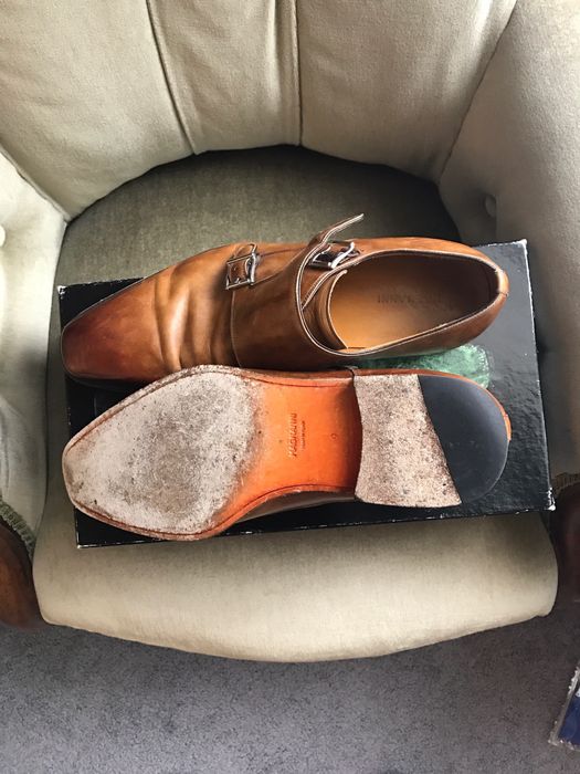 Magnanni Tan double-monk strap | Grailed Magnanni Tan double-monk strap | Grailed