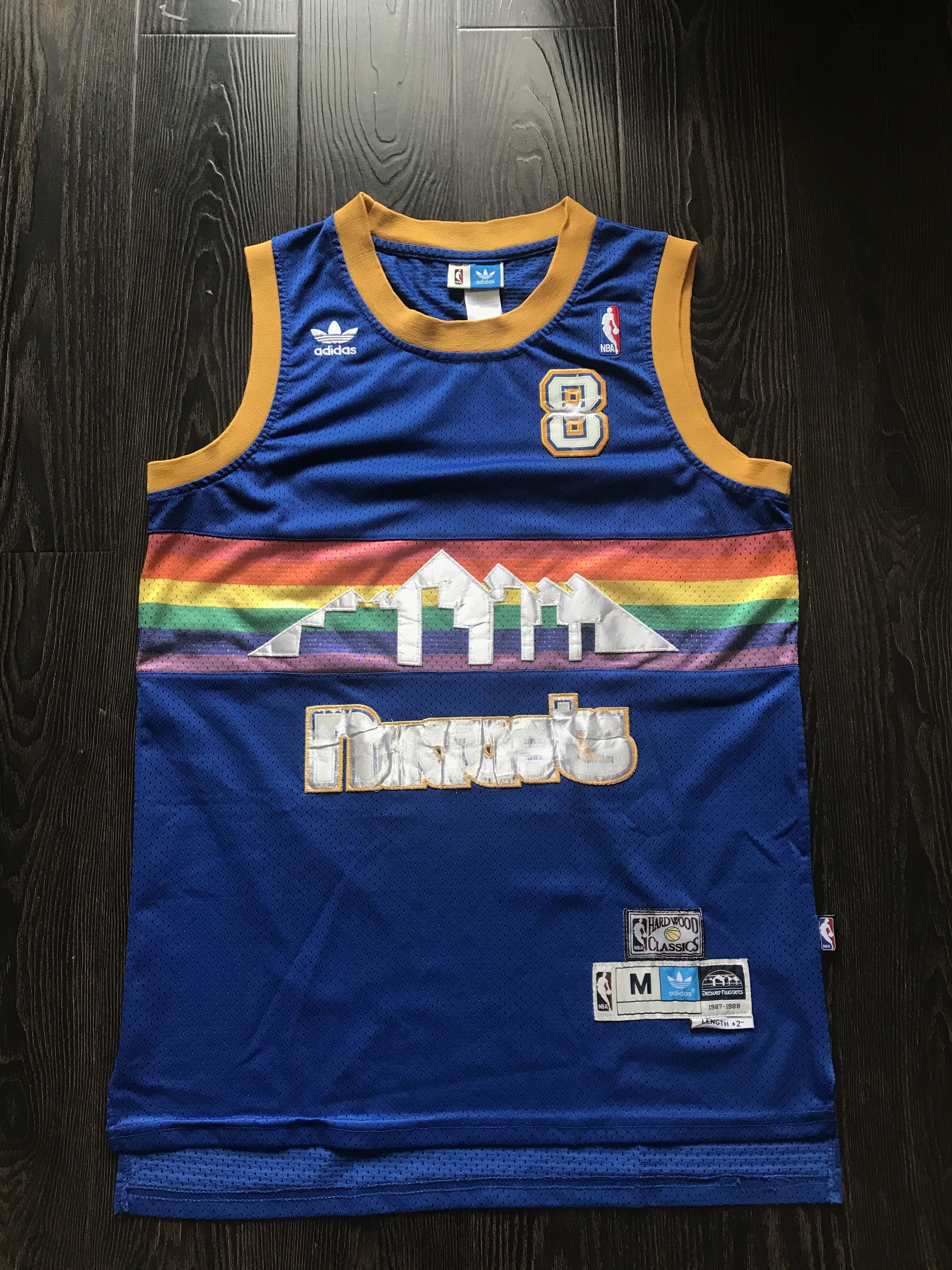 Adidas × NBA × Vintage NBA x Adidas Nuggets Team Jersey | Grailed