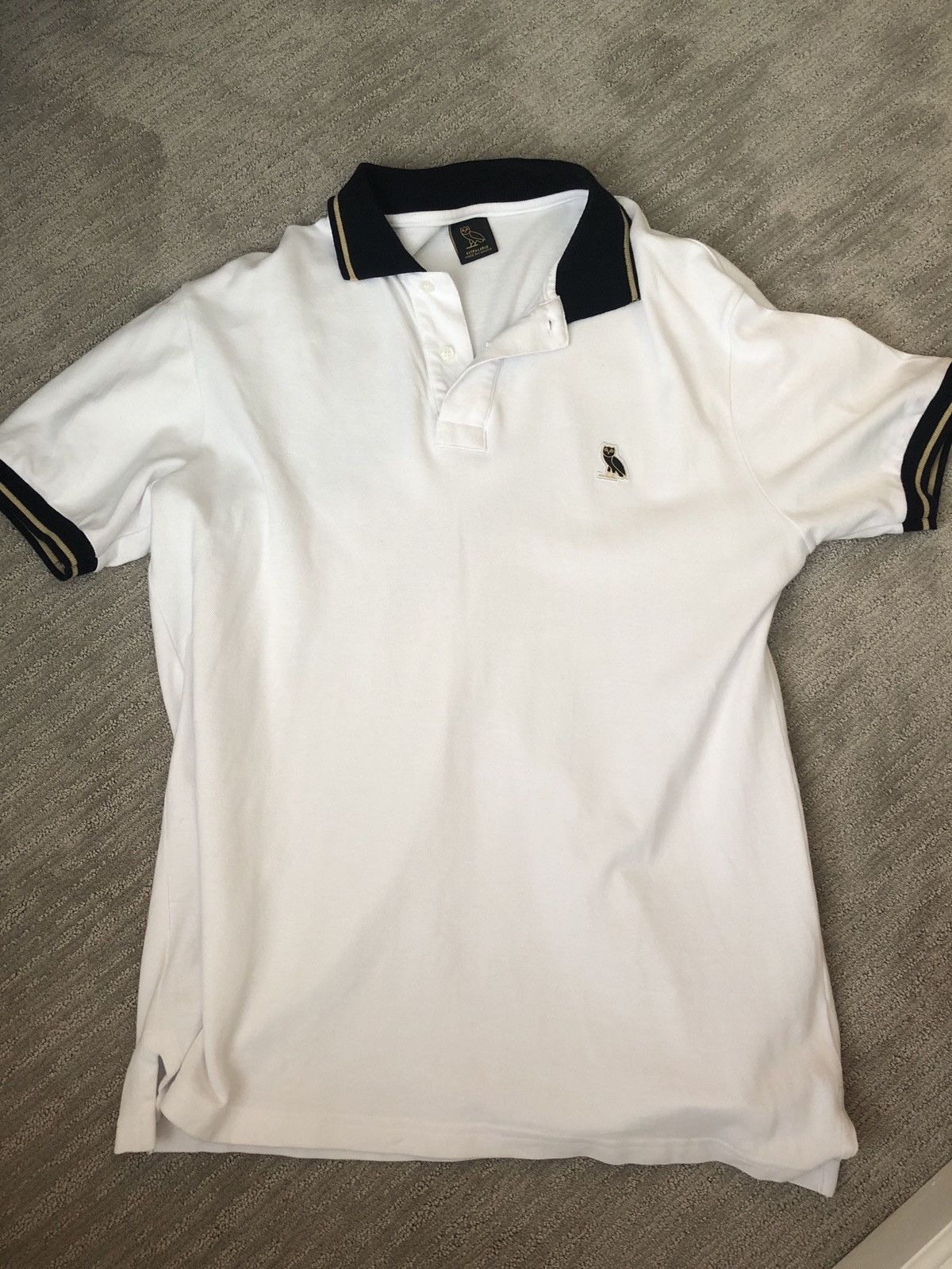 Octobers Very Own OVO Polo in White | Grailed