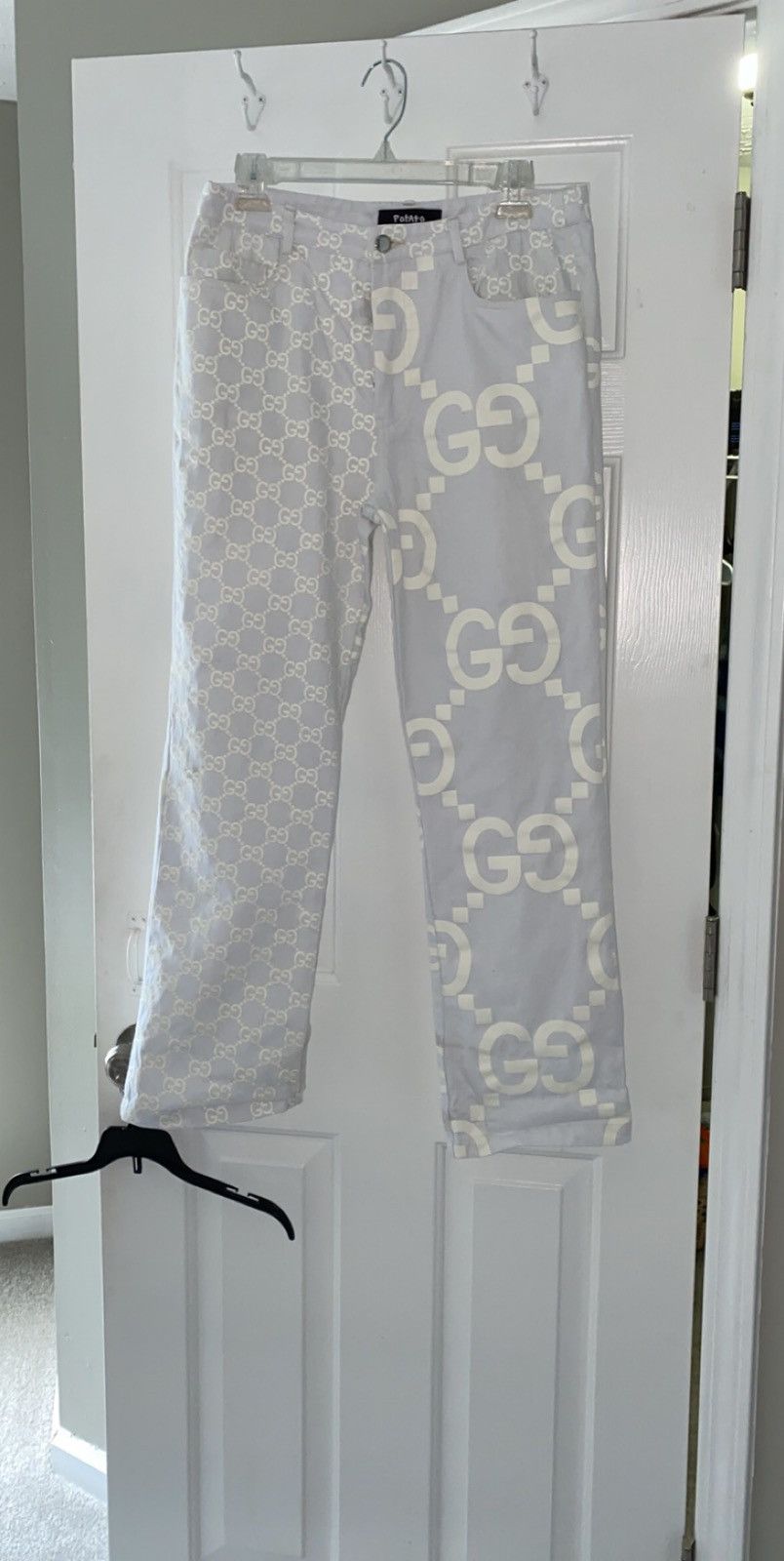 Imran Potato Gucci Logo Denim | Grailed