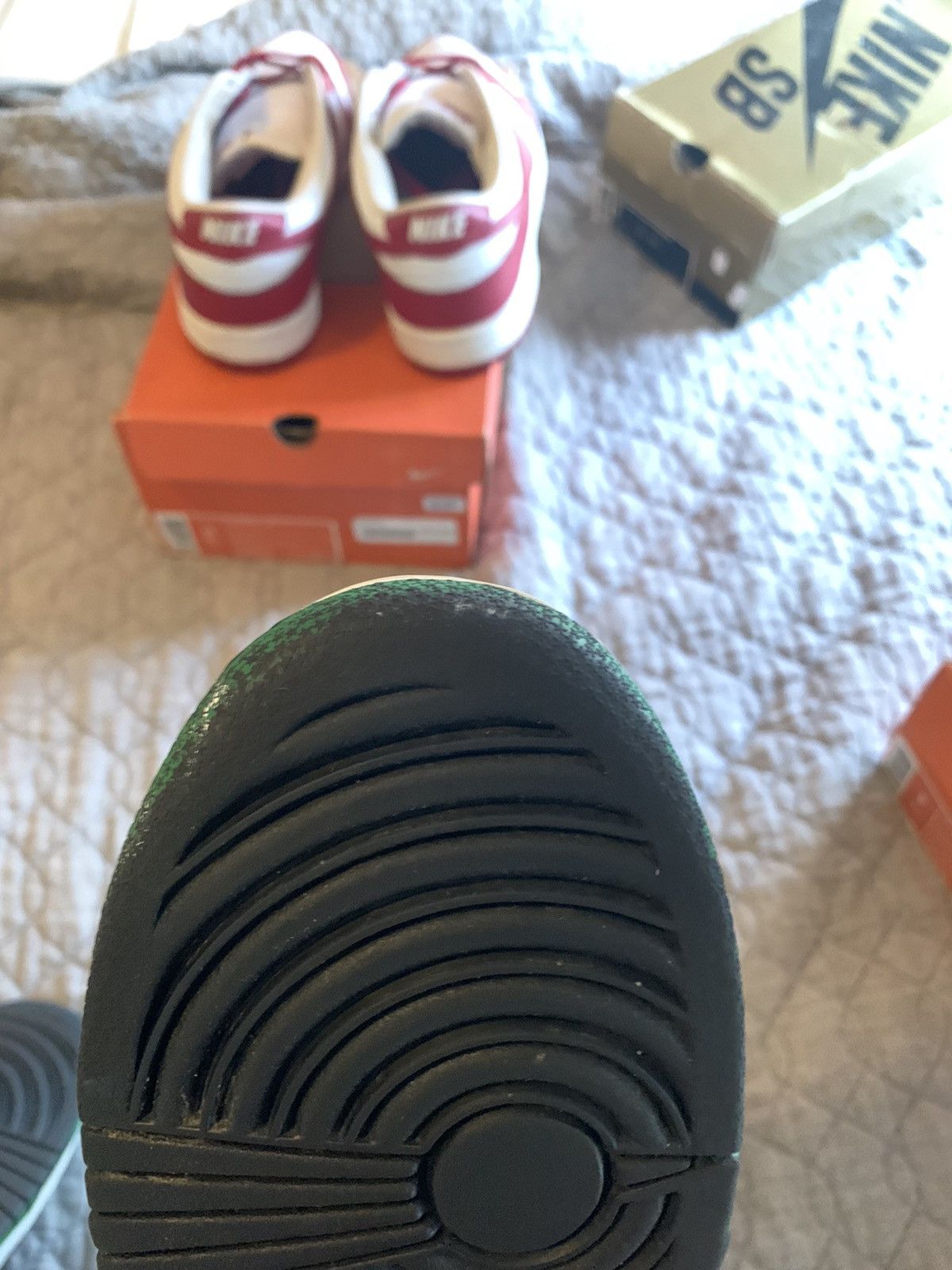 Vintage 2000 Nike Dunk High Deftones Custom | Grailed