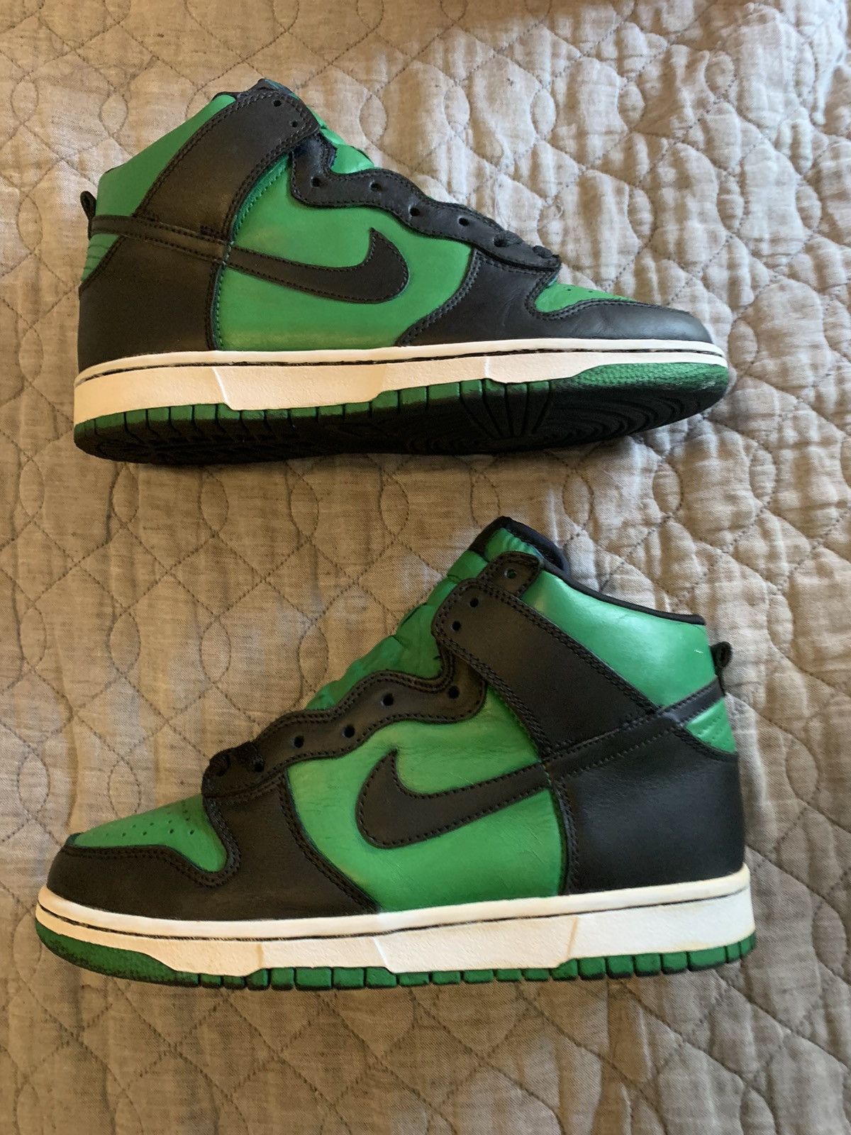 Vintage 2000 Nike Dunk High Deftones Custom | Grailed
