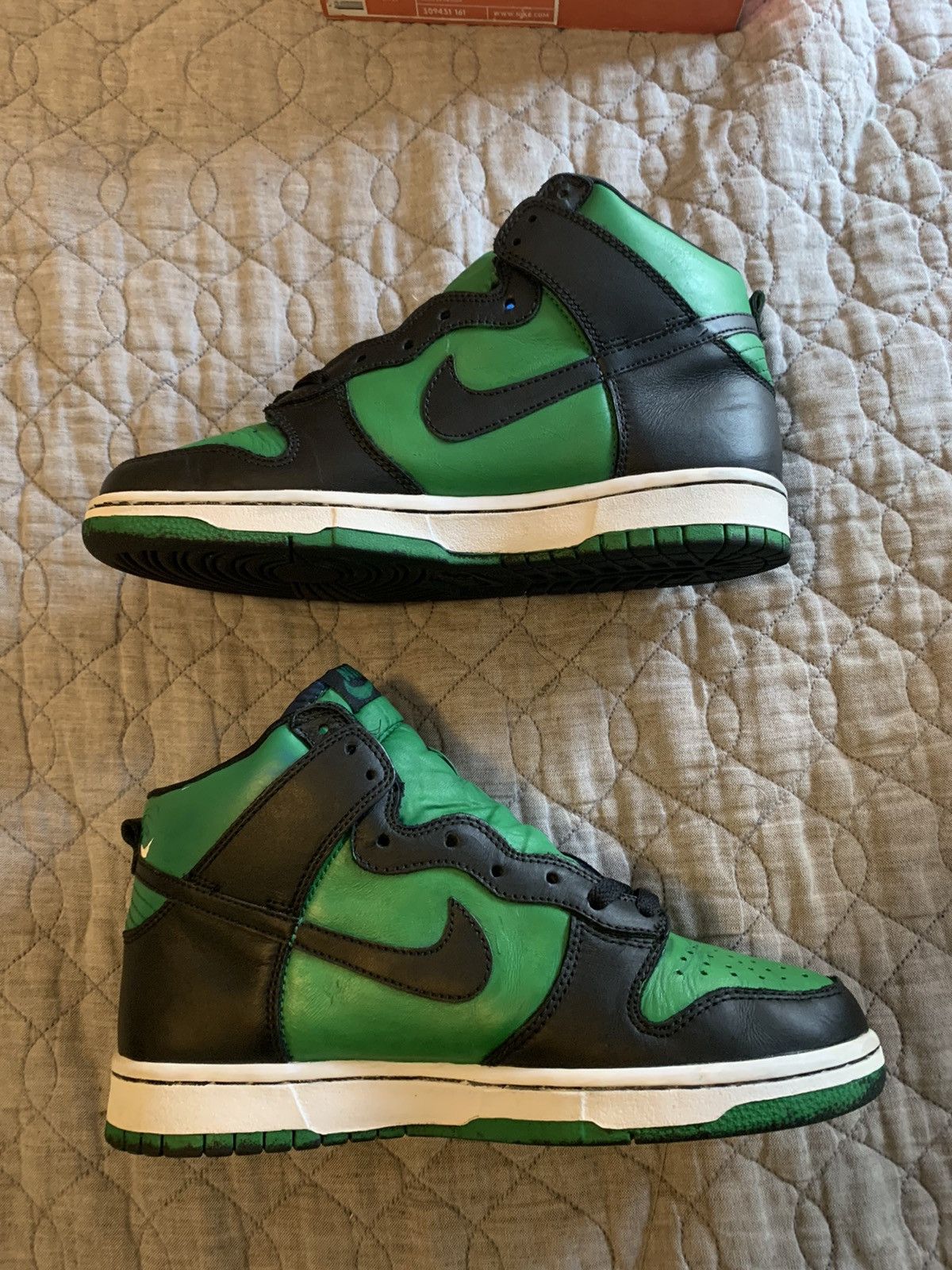 Vintage 2000 Nike Dunk High Deftones Custom | Grailed