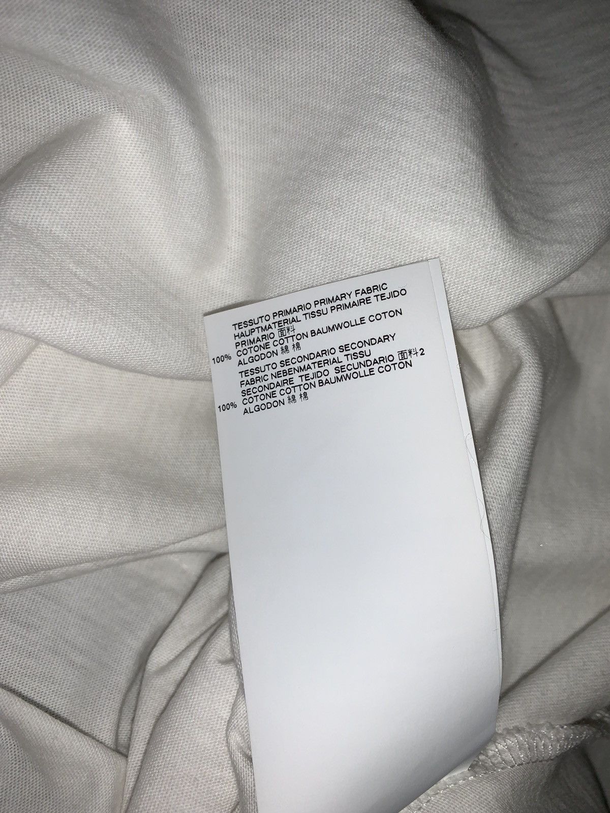 Maison Margiela 1994 Oversize Original Replica Label Tee in Off White ...