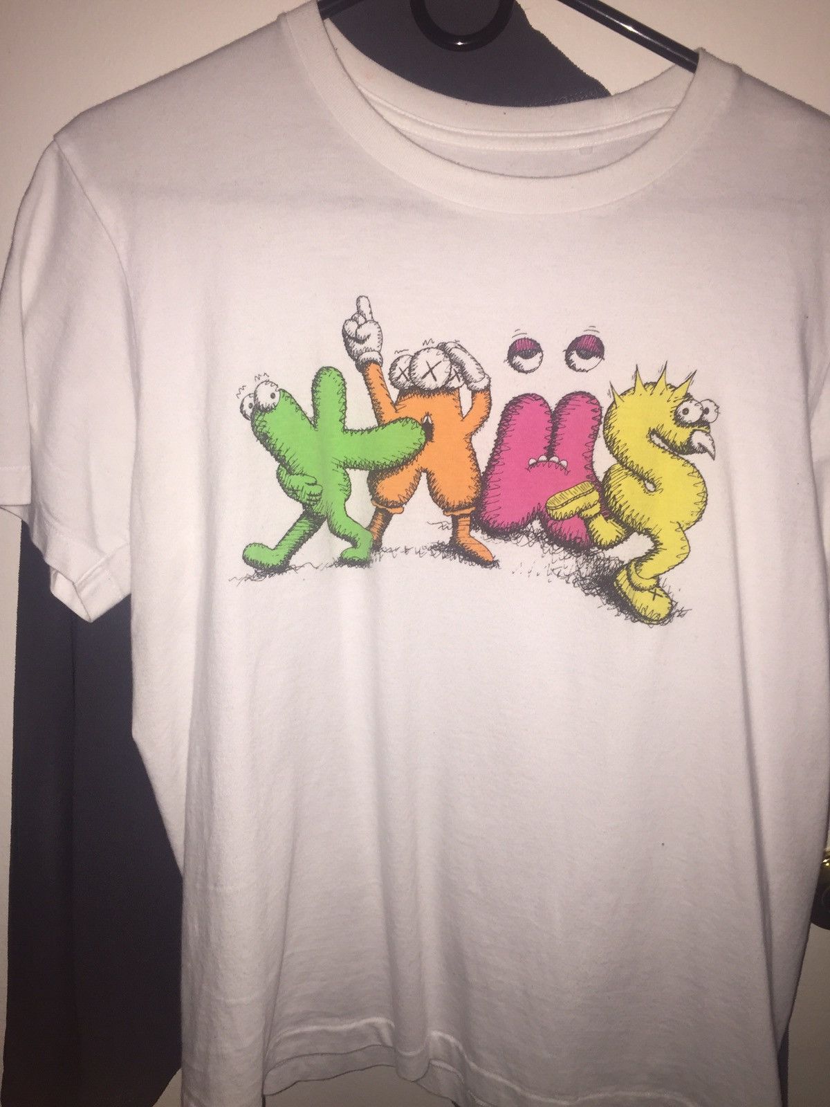 Kaws Letters Tee | Grailed