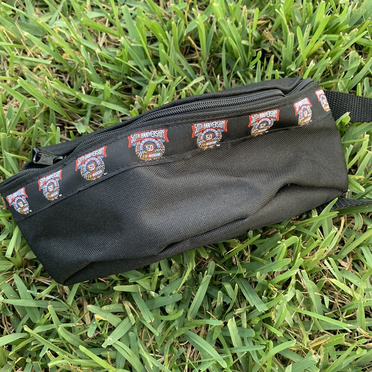 Vintage 1998 50th Anniversary NASCAR Fanny Pack Strap Bag | Grailed