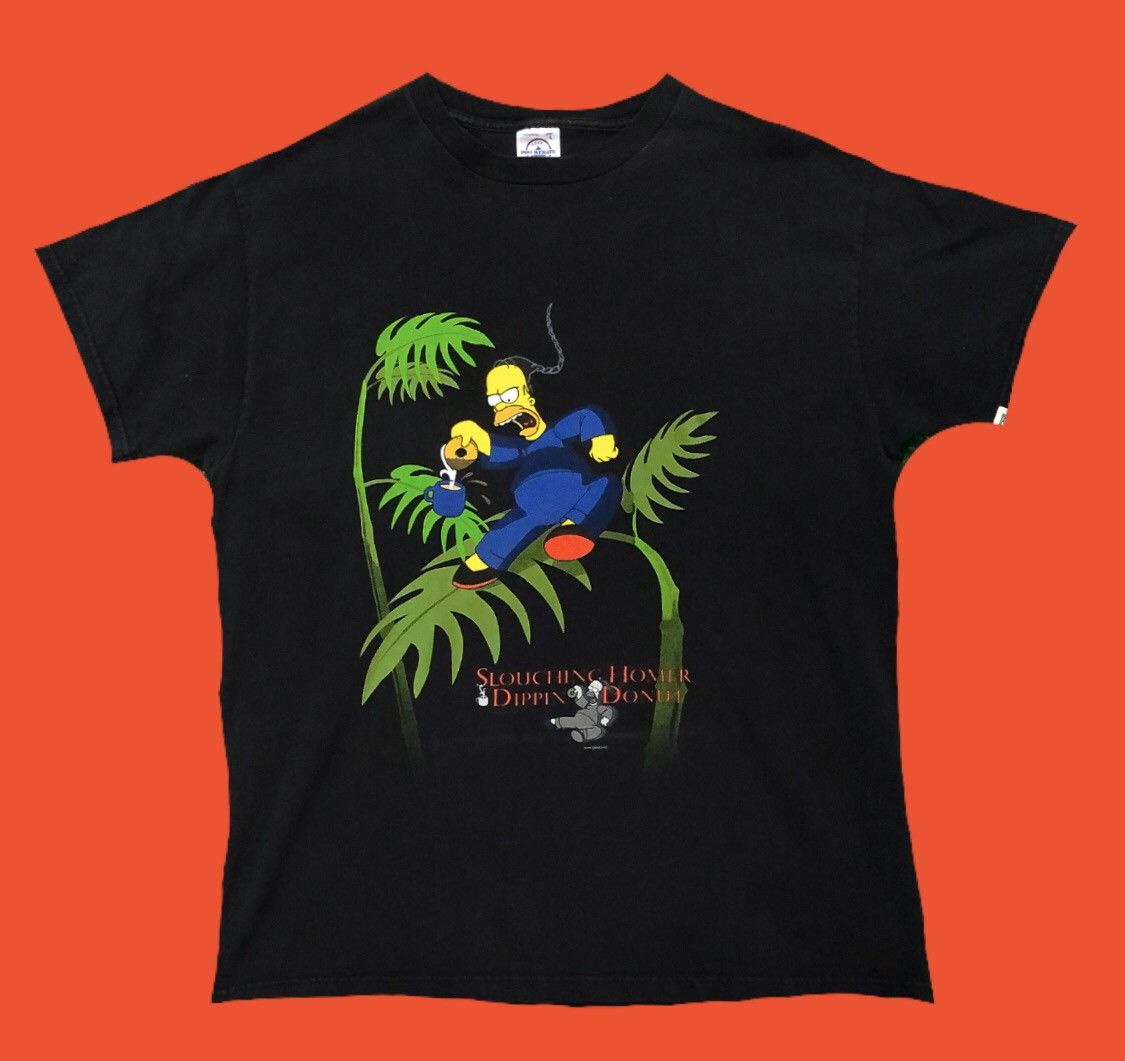 The Simpsons × Vintage Vintage 00s’ Homer Simpson Kung Fu Donut | Grailed