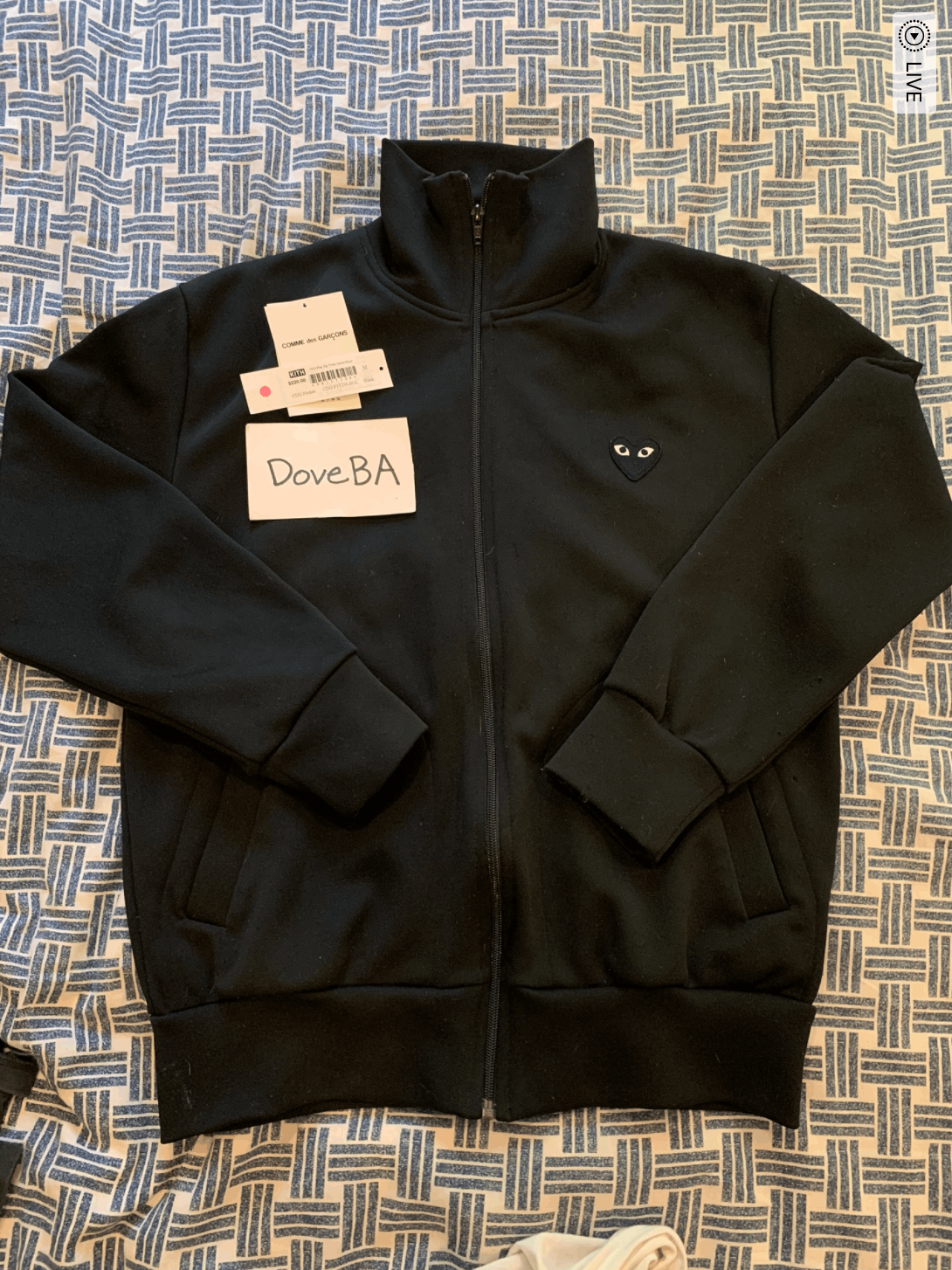 Comme des Garcons CDG Track Zip-up | Grailed