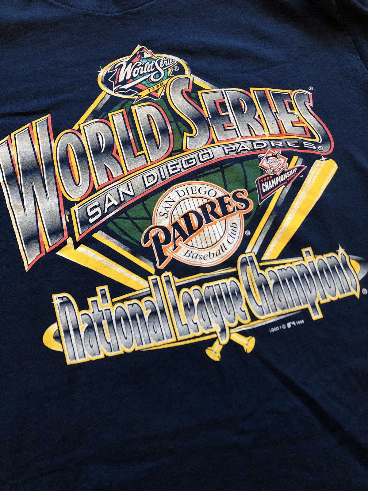 MLB × Streetwear × Vintage Vintage 1998 90s Padres Champions MLB Tee ...