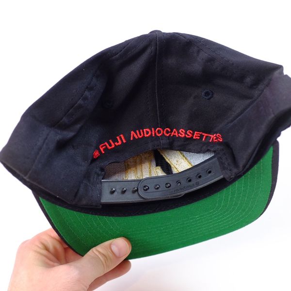 Vintage NEW 90s Fujifilm ZII Fuji Audiocassettes snapback hat | Grailed