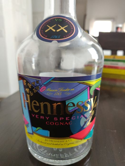 Kaws KAWS x Hennessy 750ml limited edition bottle | Grailed