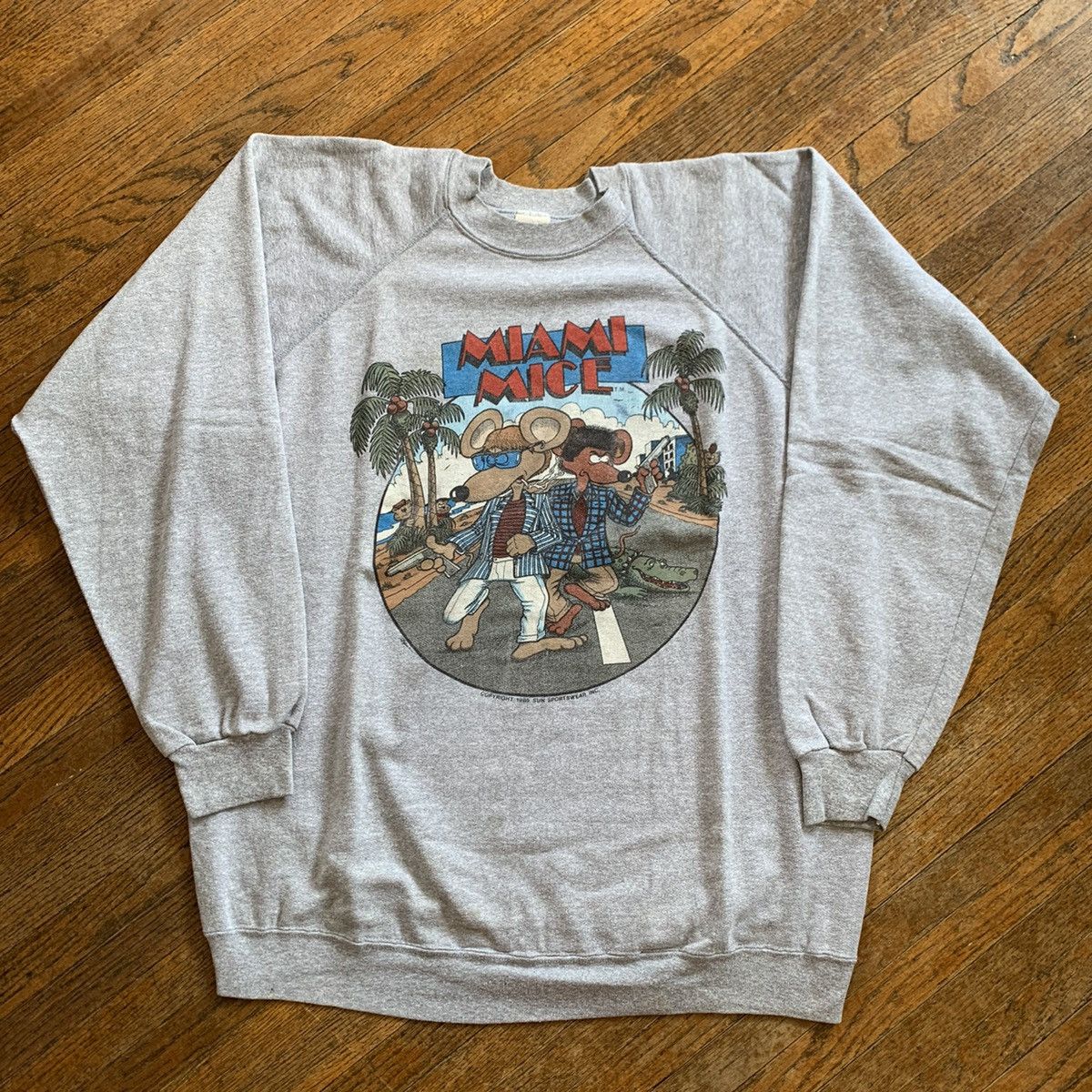Vintage Vintage 1985 Miami Mice Crewneck Sweatshirt | Grailed