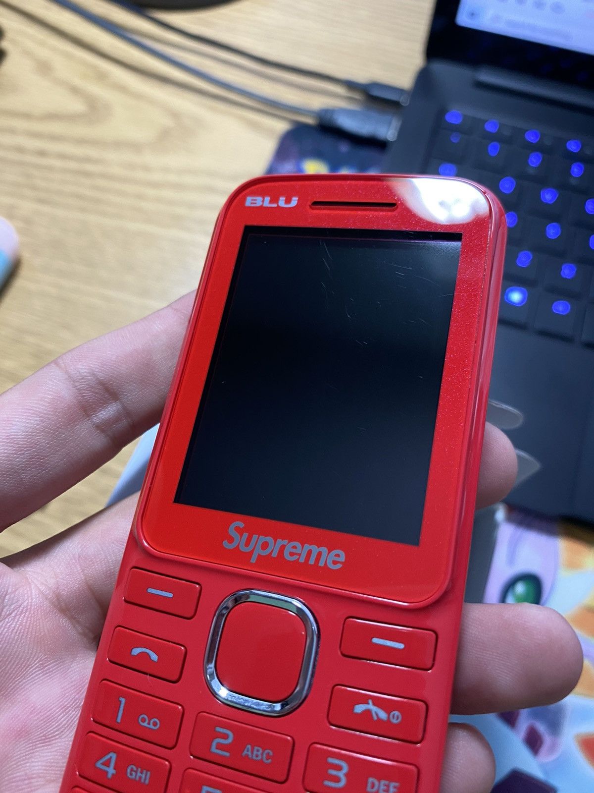 Supreme BLU Burner Phone | Grailed