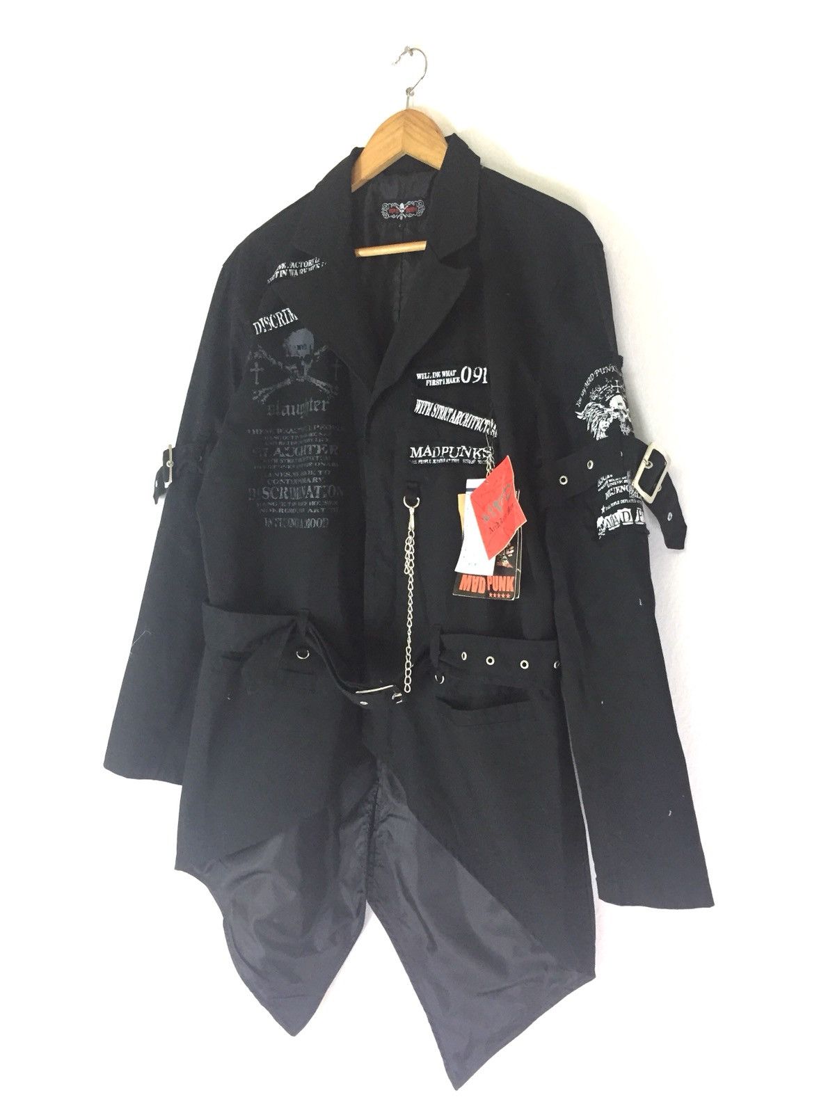 Designer × Japanese Brand Mad Punk The Great Hazard Parkas Light Jacket ...