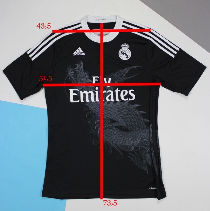 Adidas Adidas Y-3 Yohji Yamamoto Real Madrid Shirt (size M) | Grailed