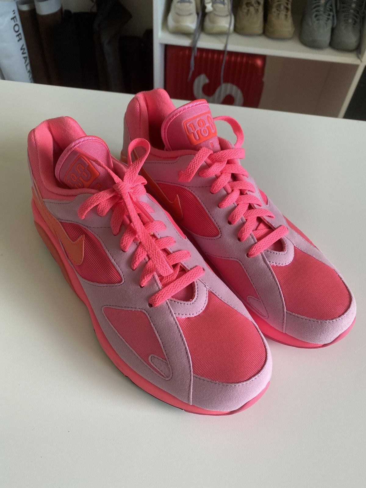 Comme des Garcons × Nike Pink CDG Nike air maxes | Grailed