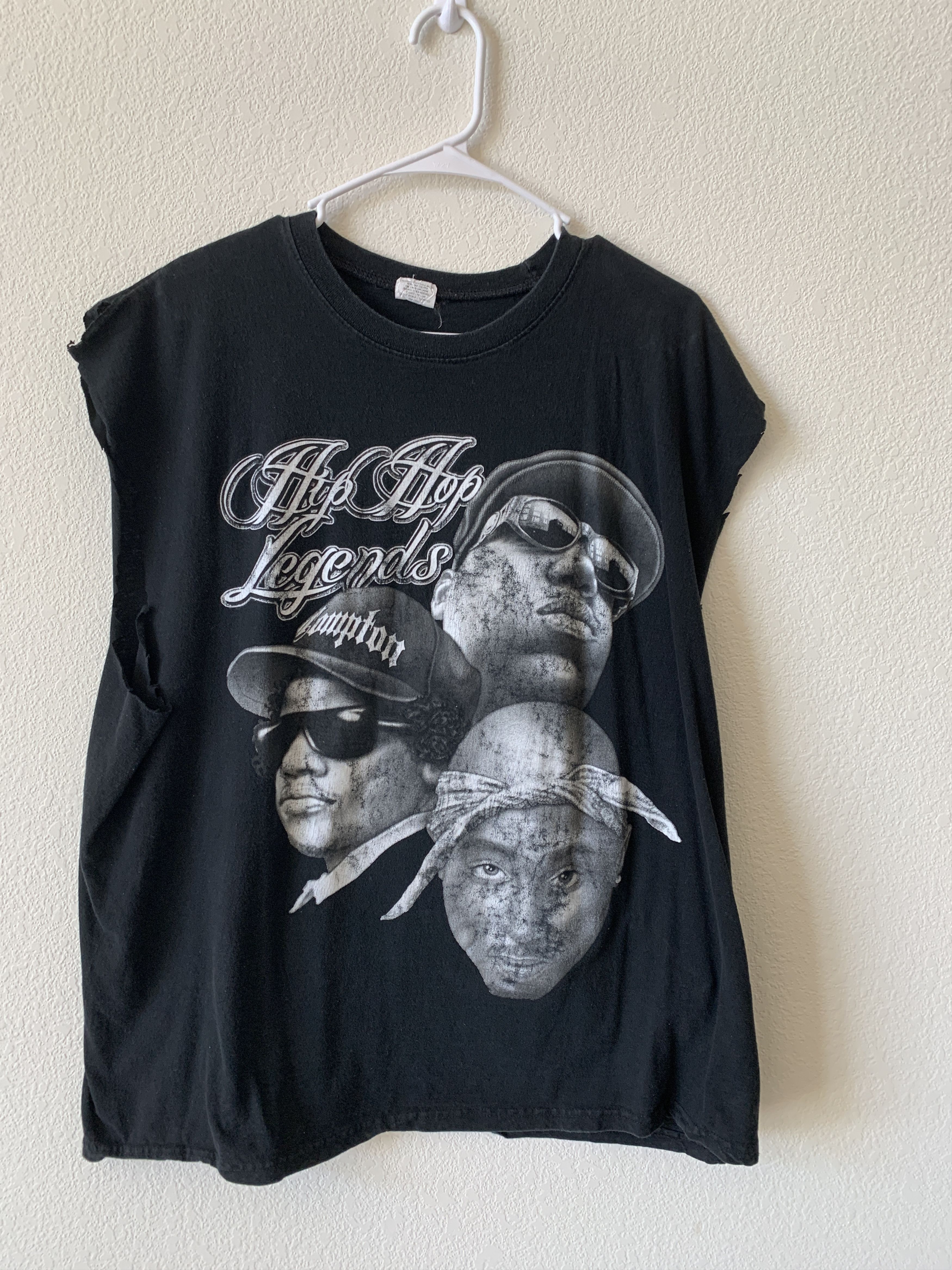 Band Tees × Vintage Vtg 90s rap tee Biggie Smalls tupac Eazy E Drake ...