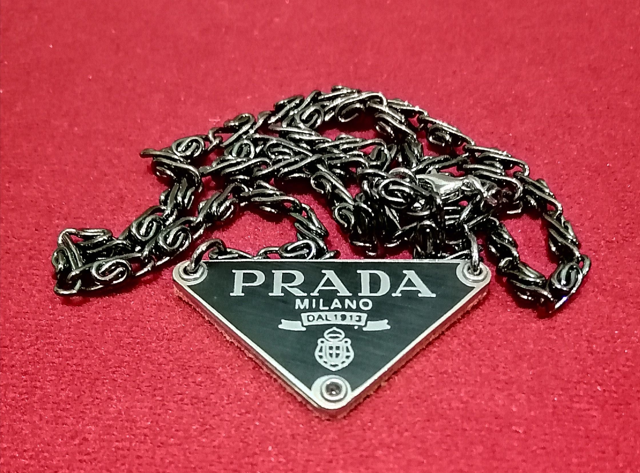 Prada Necklace x Prada x Custom | Grailed