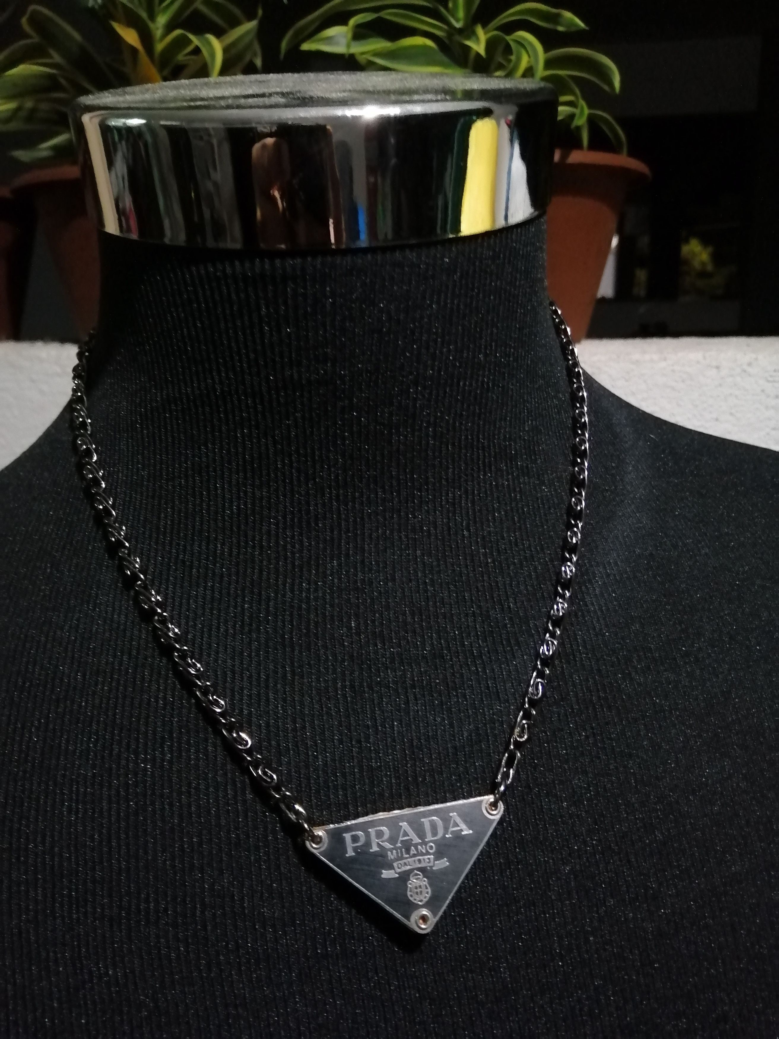 Prada Necklace x Prada x Custom | Grailed