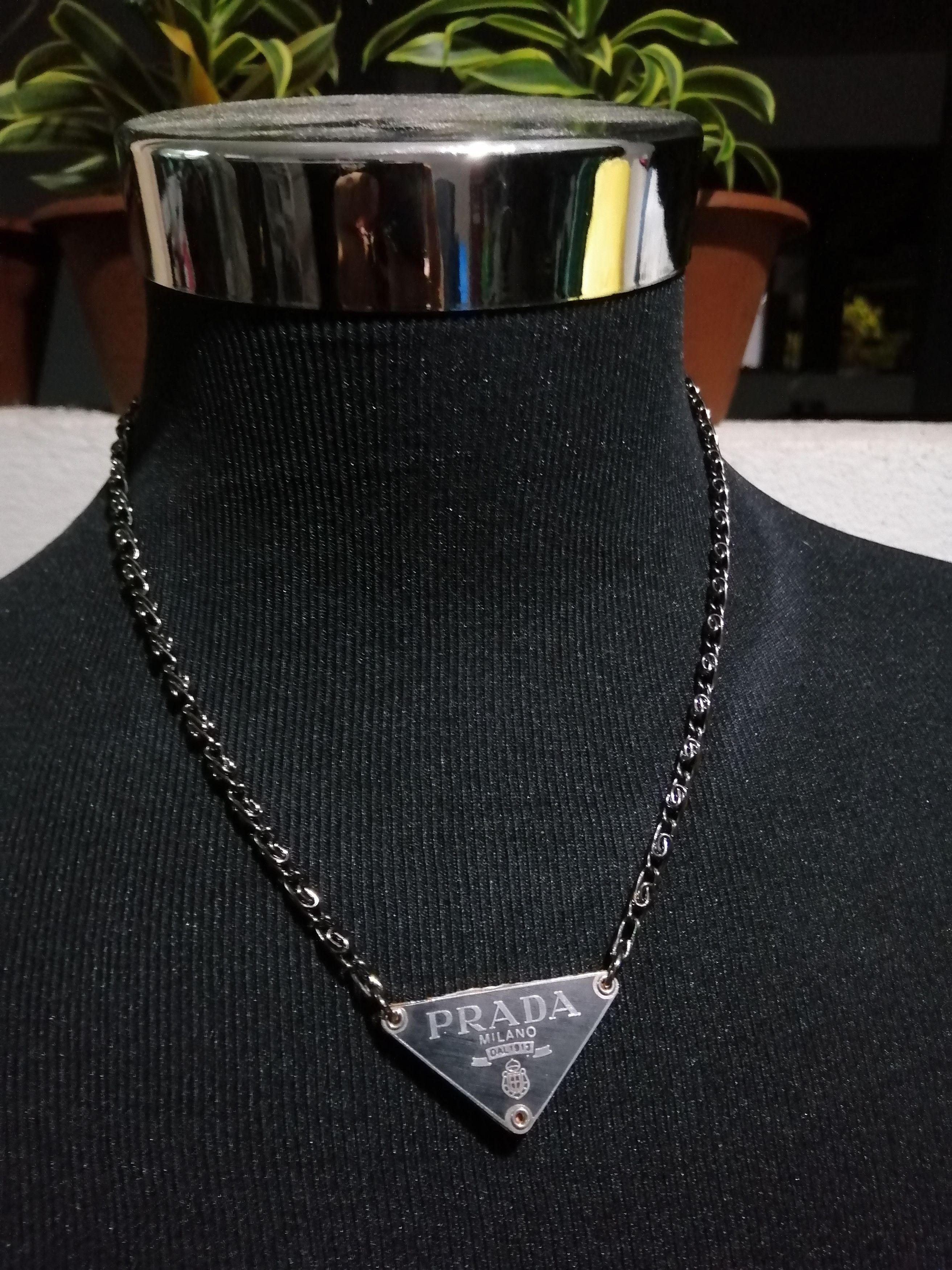 Prada Necklace x Prada x Custom | Grailed