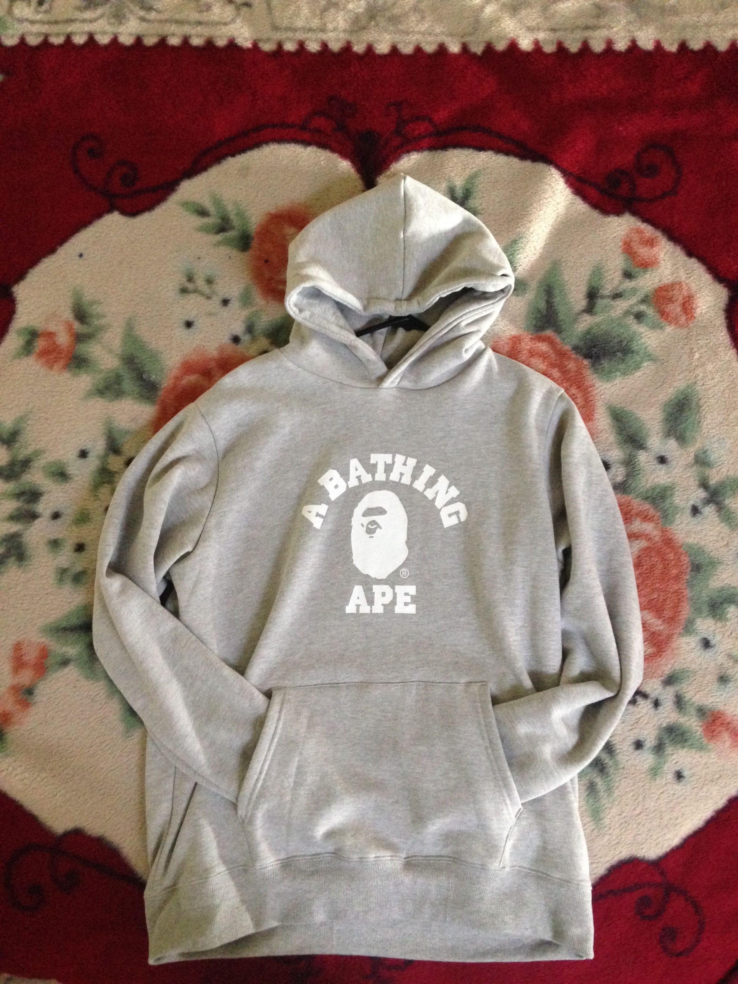 Bape Bape OG gray Hoodie Light | Grailed