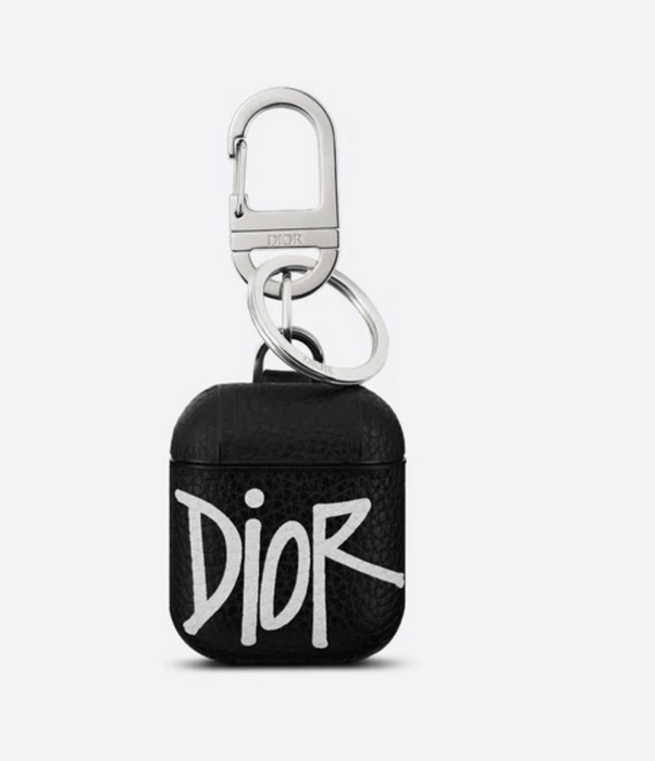 Dior Dior x Shawn Stussy Calfskin Airpod Case | Grailed