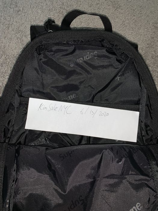 Supreme Ss20 mesh backpack black NEW | Grailed