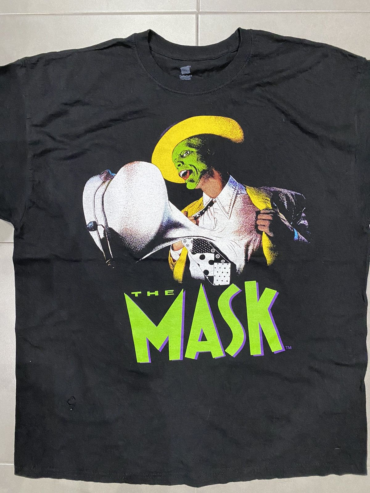 Movie × Vintage Vintage Bootleg the mask Tee jim carrey | Grailed