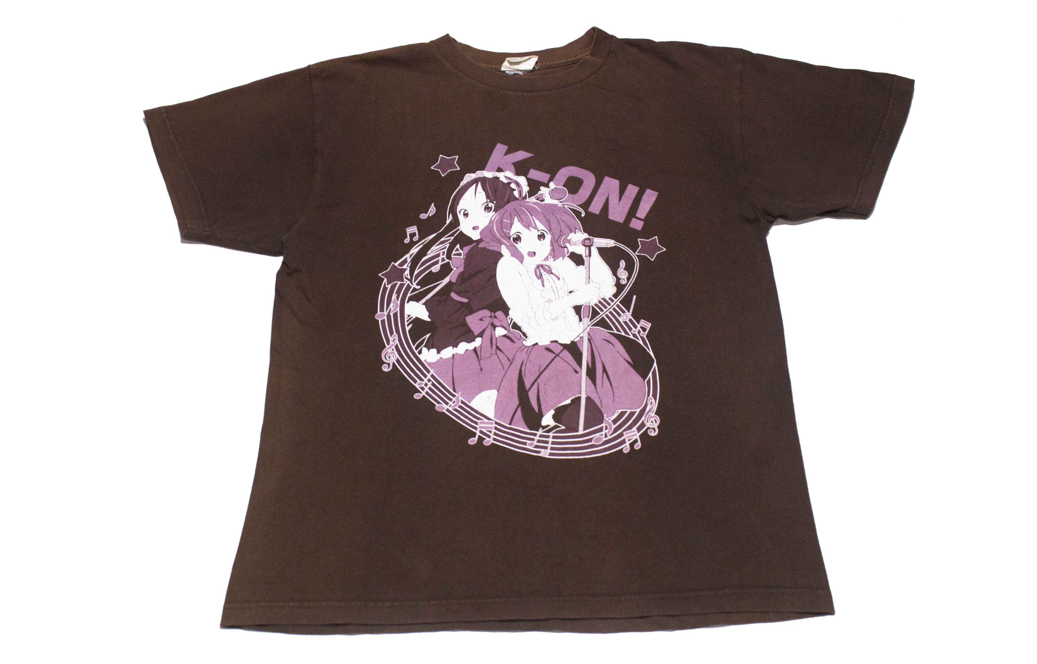 Japanese Brand × Movie K-ON! Keion! T Shirt Anime Manga Movie Japan Yui ...