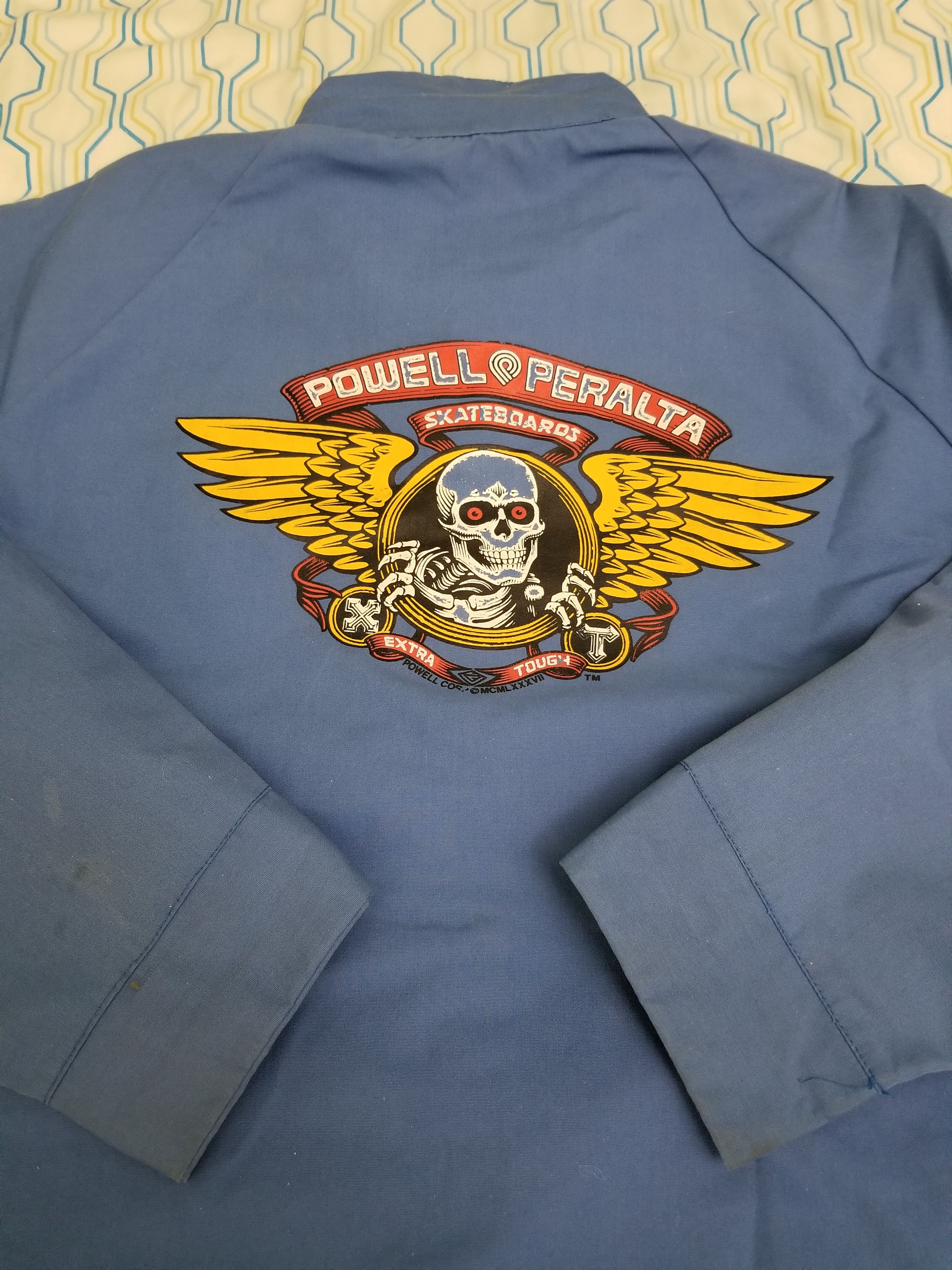 Powell Peralta × Vintage Vintage 80s Powell Peralta Ripper Jacket Bones ...