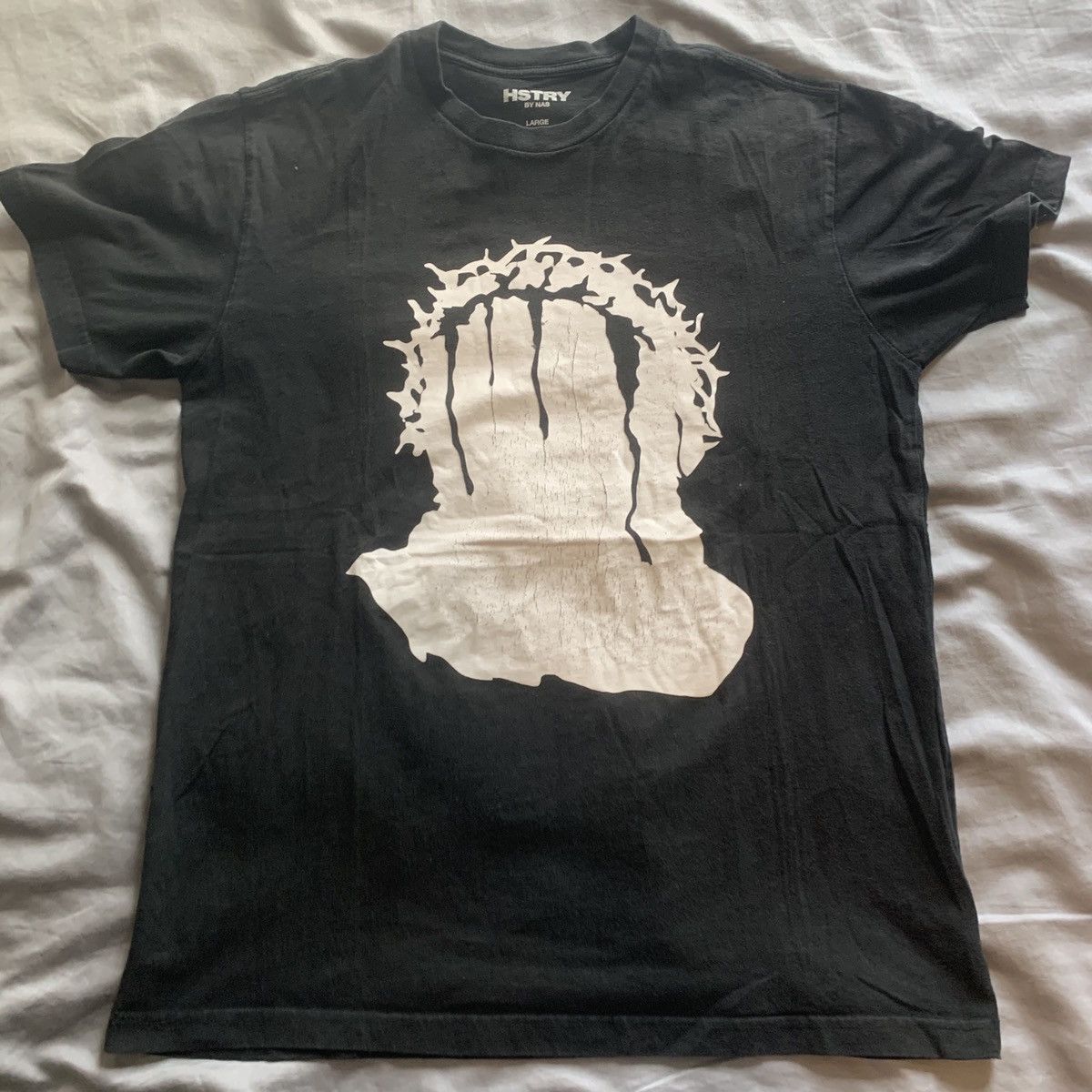 Nas Hstry by Nas Jesus T Shirt God’s Son Religion large | Grailed