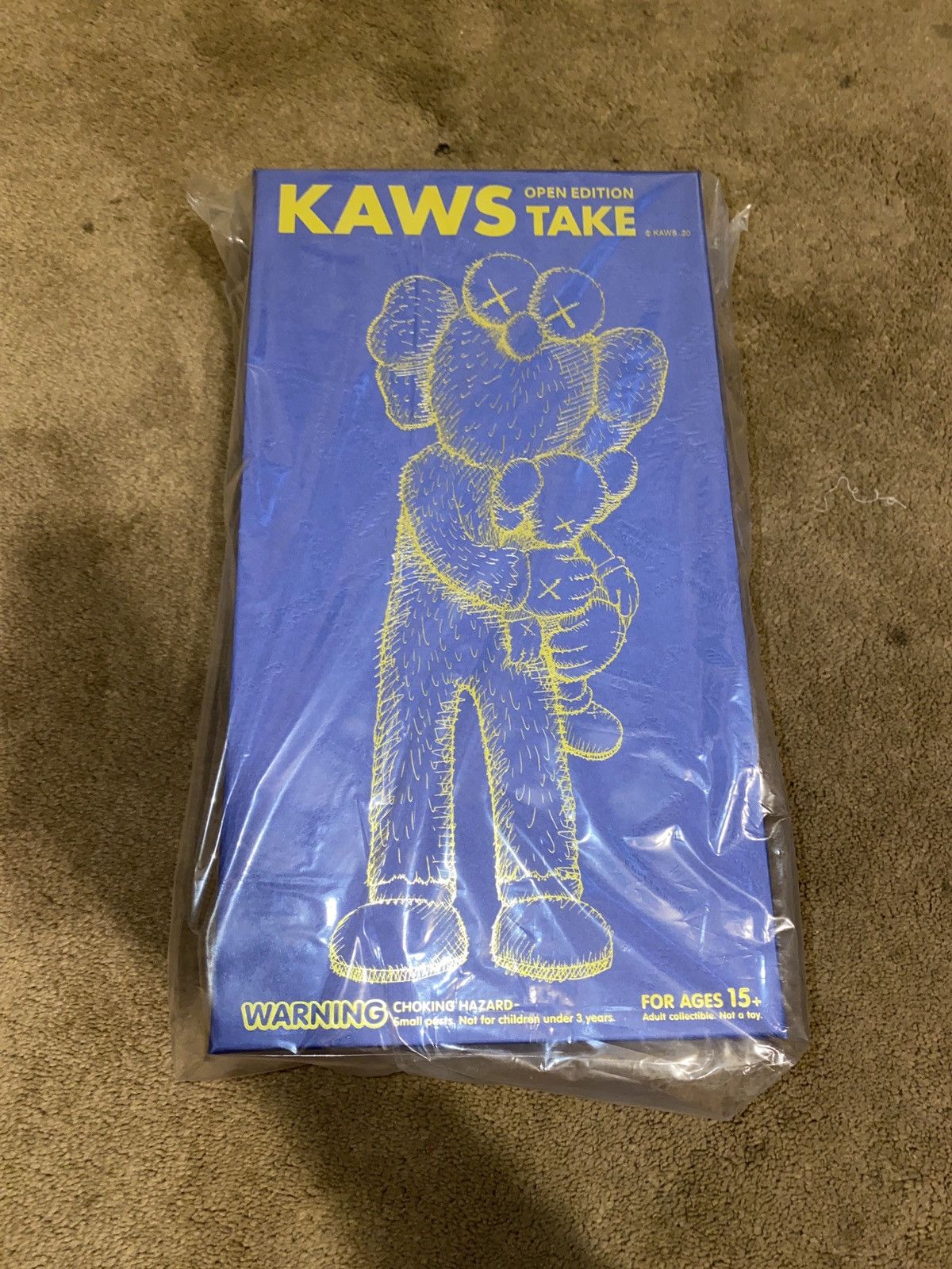 Kaws Kaws Take Figure Blue | Grailed