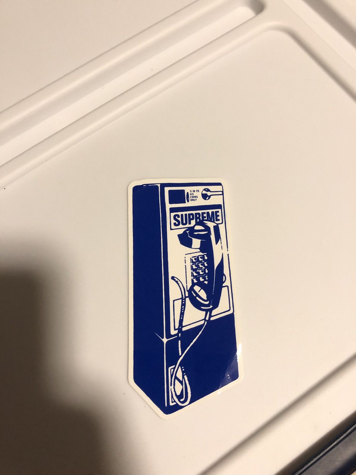 Supreme Supreme Payphone Sticker | Grailed